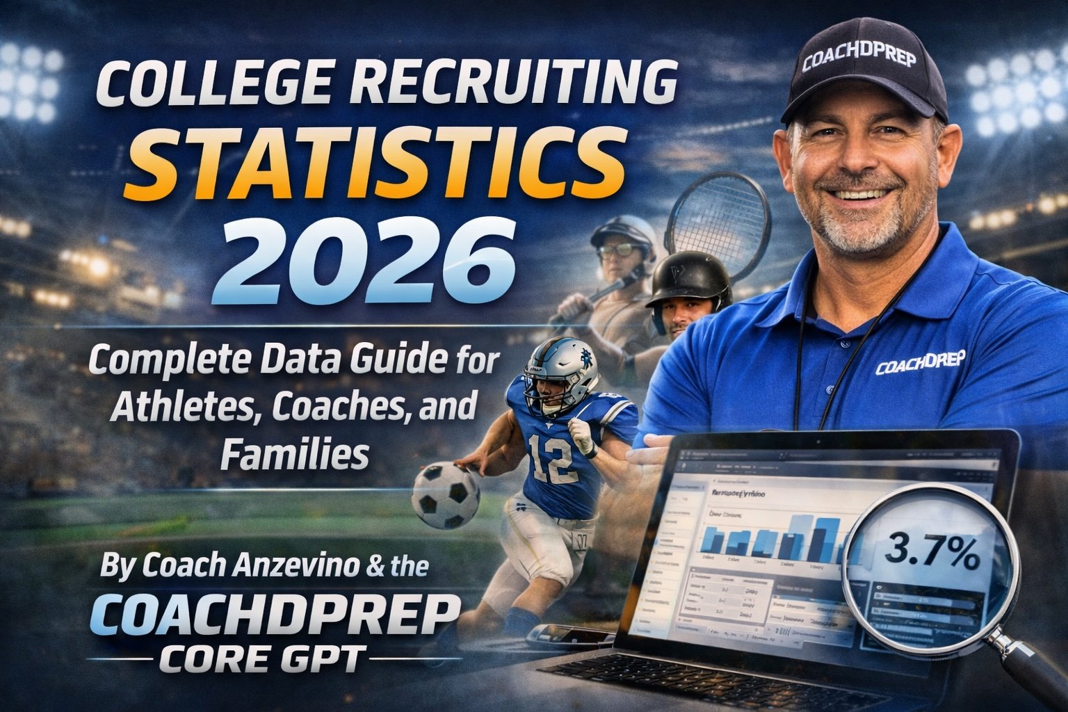 College Recruiting Statistics 2026: CoachDPrep CORE GPT Complete Data ...