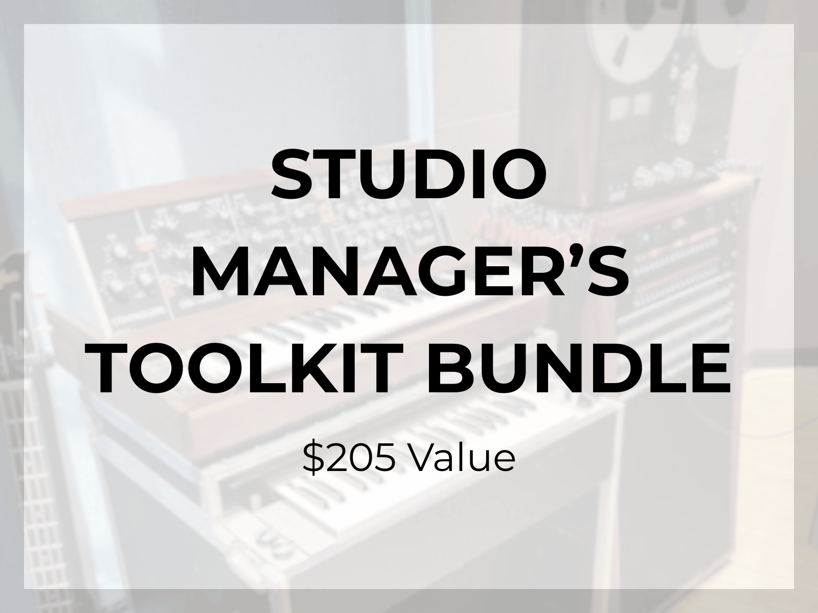 Studio Manager's Toolkit Bundle - Payhip