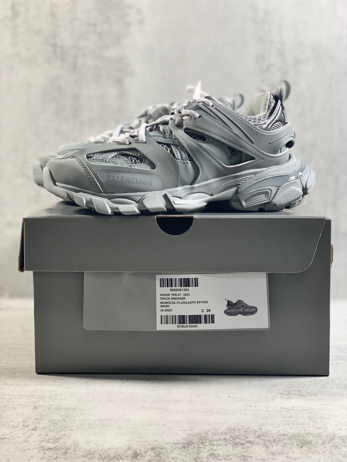 Balen*iaga Tracks - Grey - Payhip