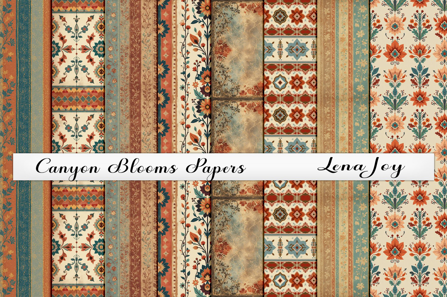 Canyon Blooms Papers - Payhip