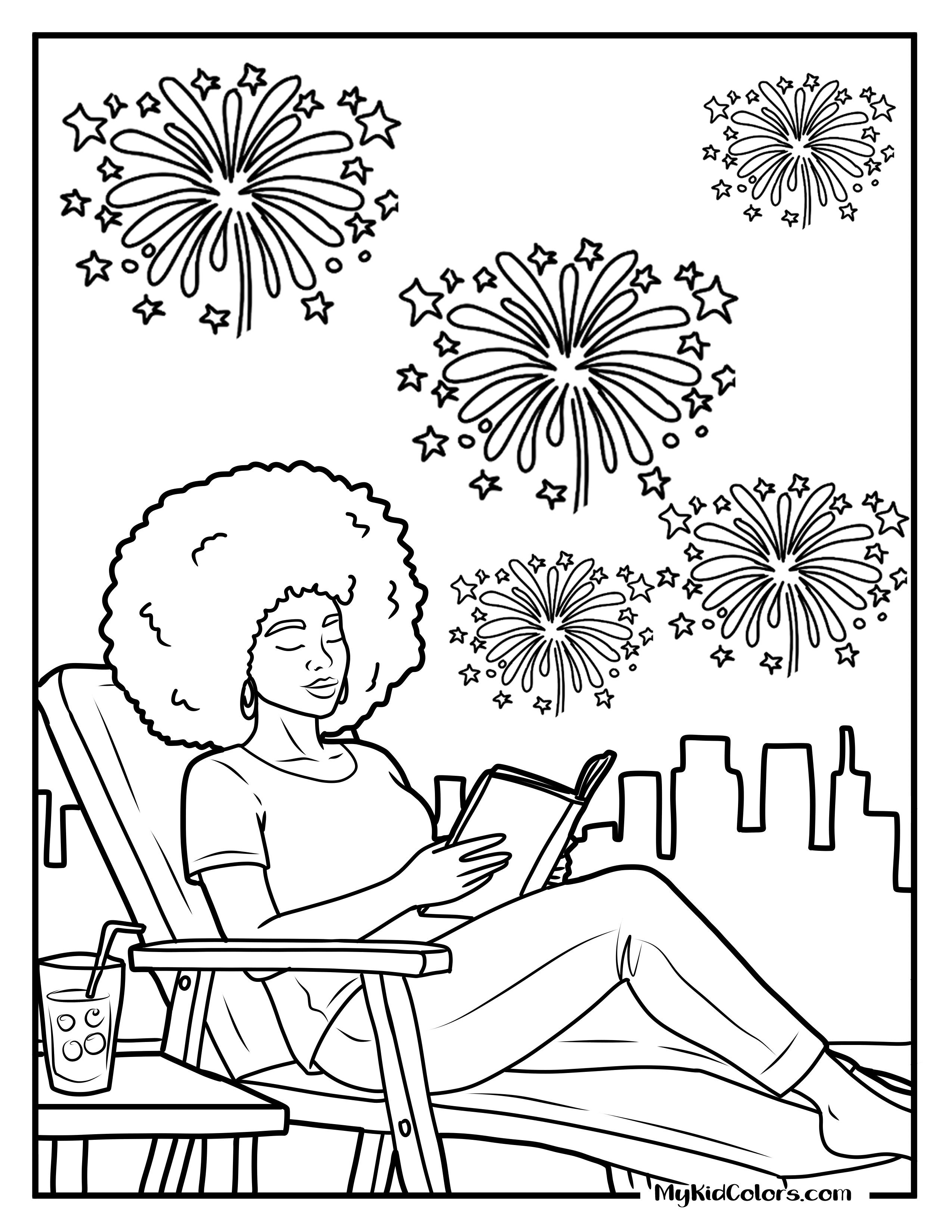 Free July Coloring Pages for Kids (15 Inclusive, Screen-Free Printables ...