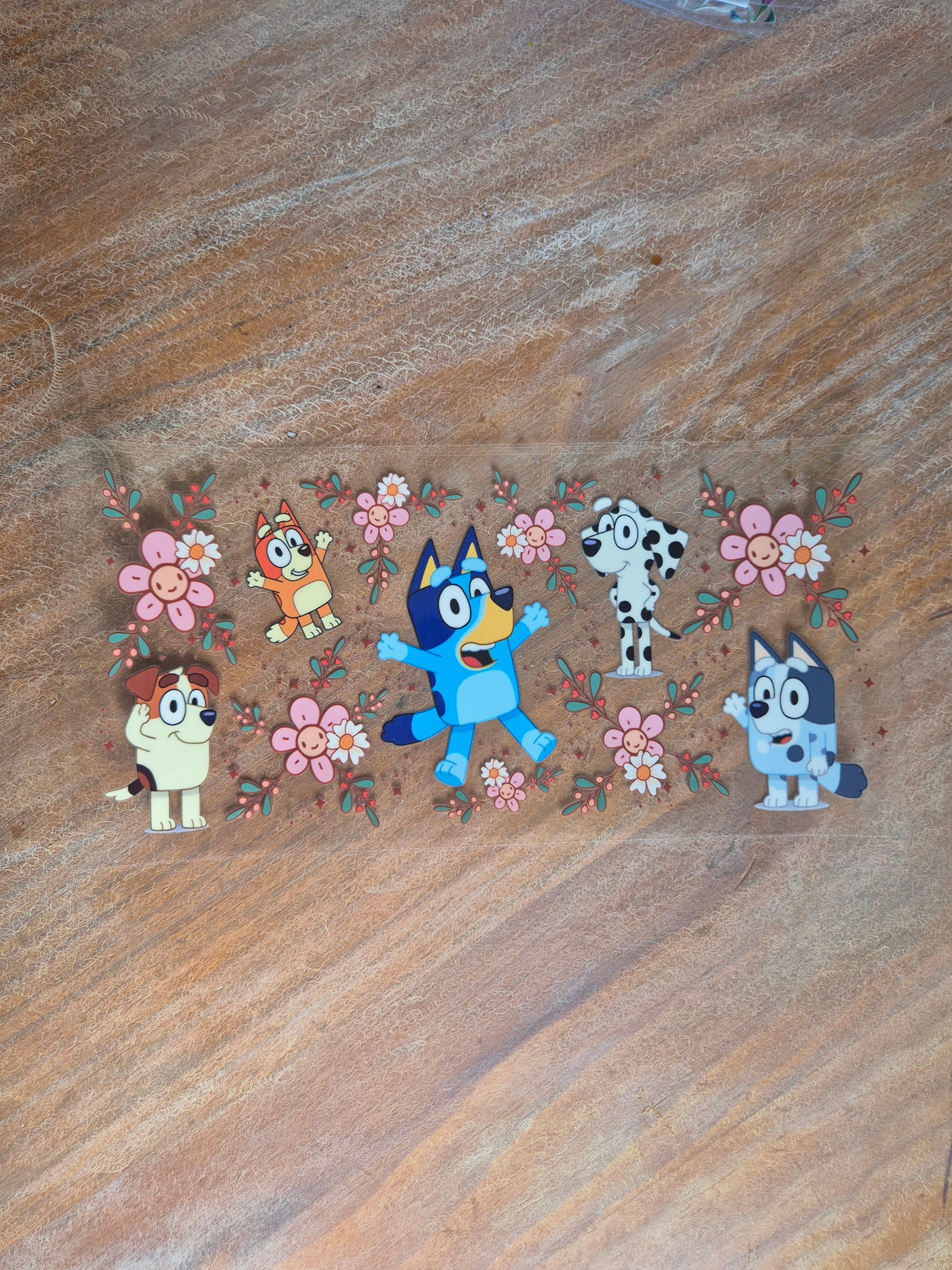 bluey pink flowers - Payhip
