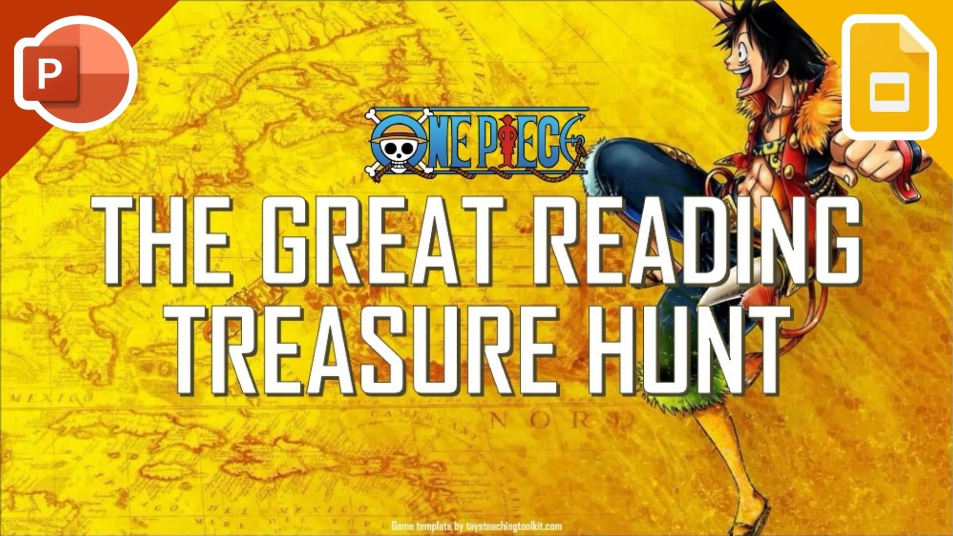 One Piece: The Great Reading Treasure Hunt