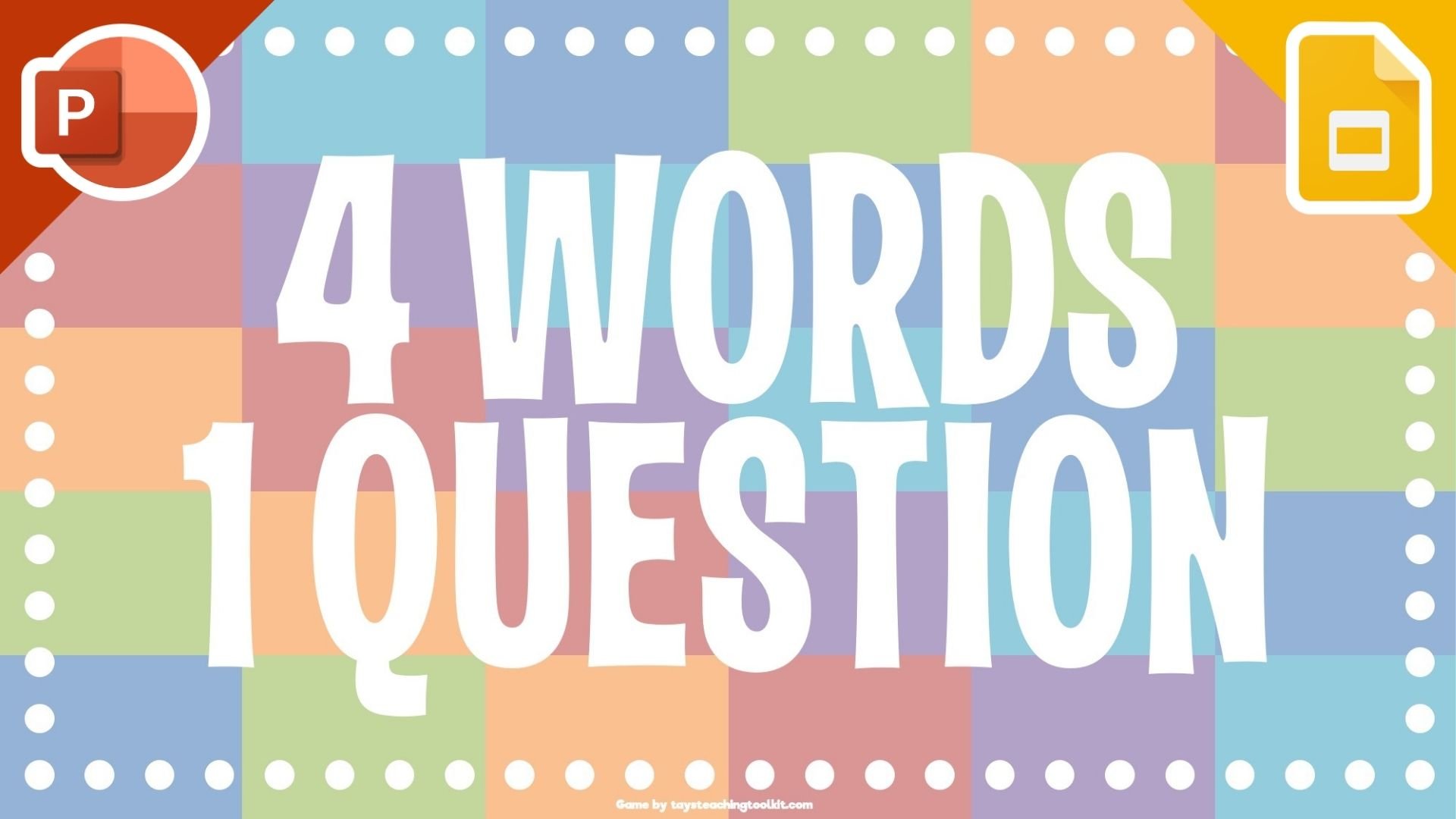 Tay's Teaching Toolkit - Google Slides Games