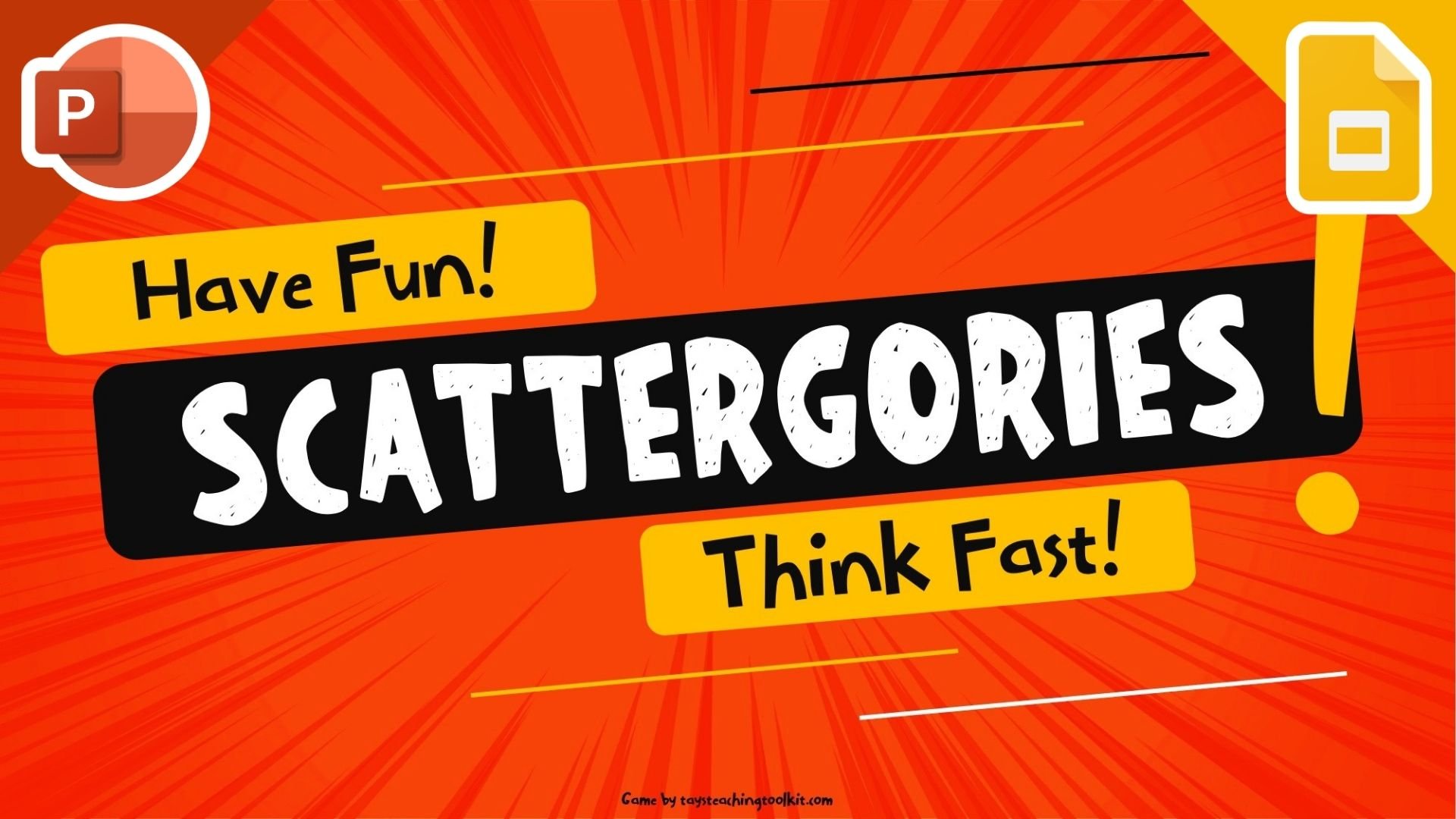 Tay's Teaching Toolkit - Google Slides Games