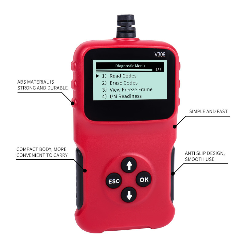 HV Universal OBDII Diagnostic Tool Scanner Code Reader Car Code Scan ...