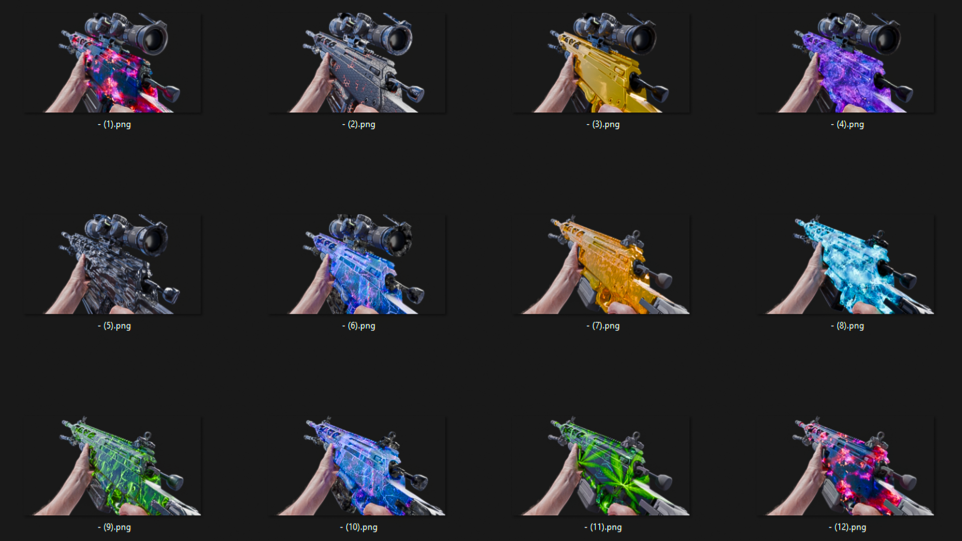 COD | Mini Render Pack #68 (Hawker HX Sniper) - Payhip
