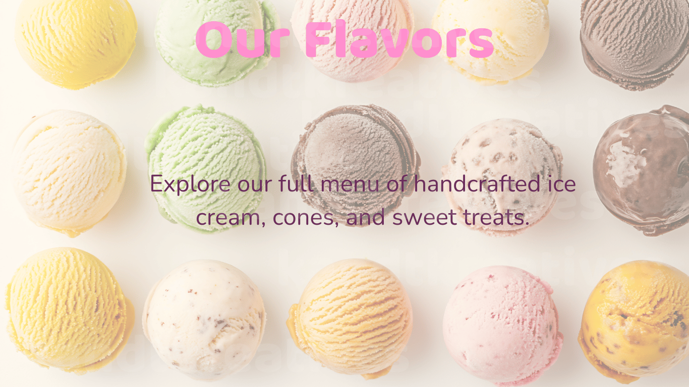 Flavor Burst™ – Fun & Colorful Ice Cream Shop Website Template (Canva ...
