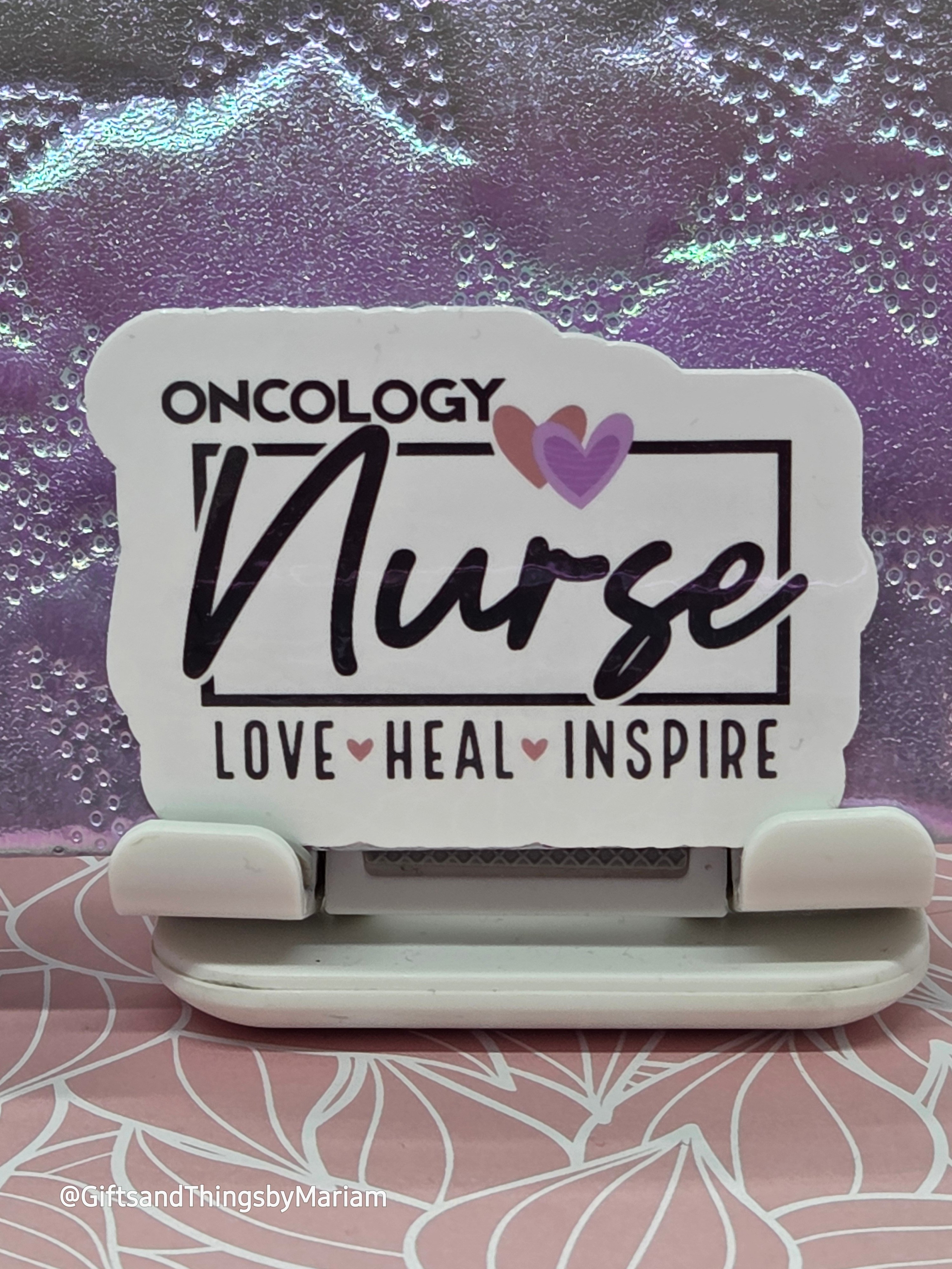 Oncology Nurse Sticker - Payhip