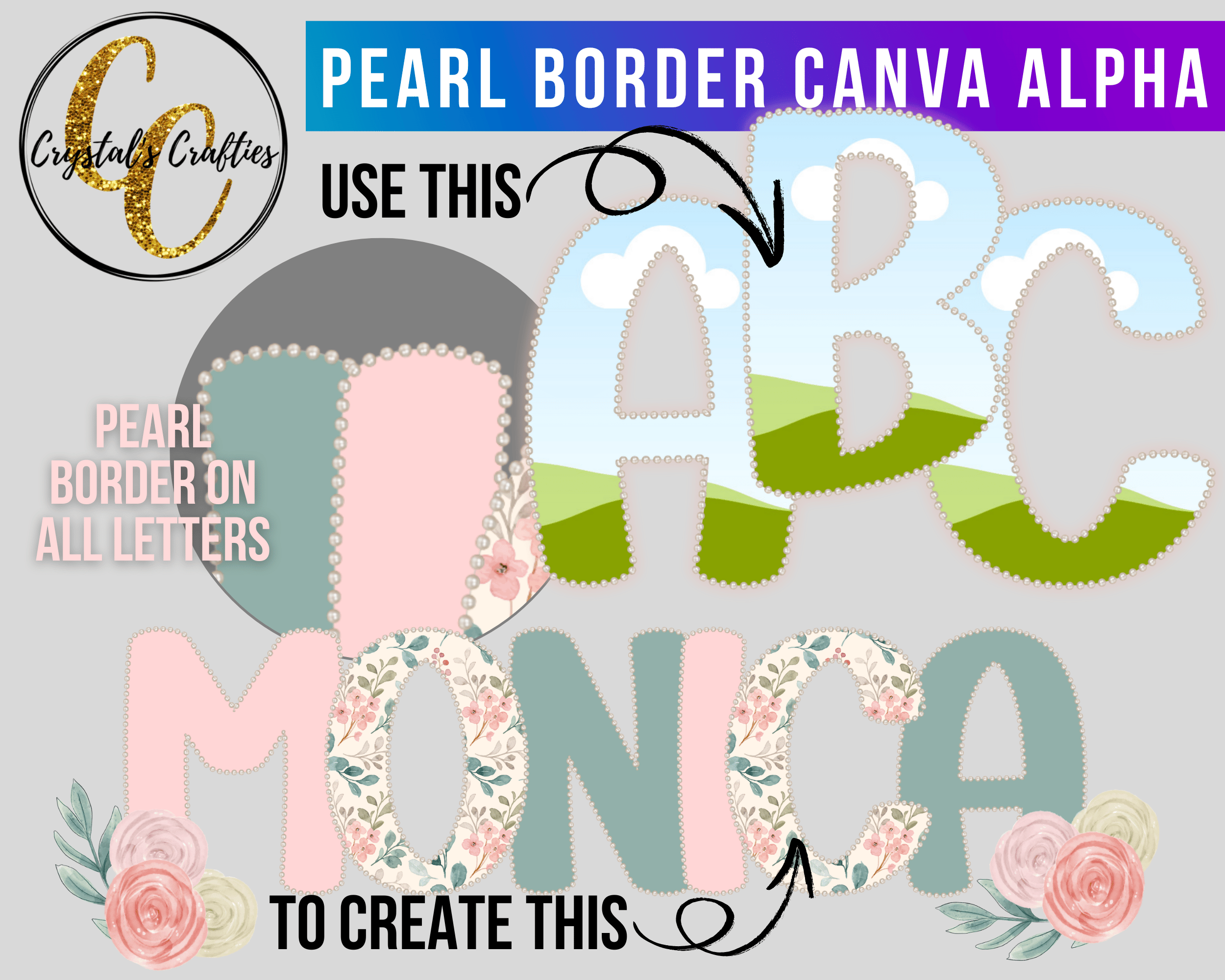 Crystal's Crafties - Canva Alpha Frame Sets - Payhip