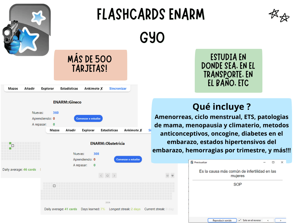 Flashcards ENARM (ANKI) - Payhip