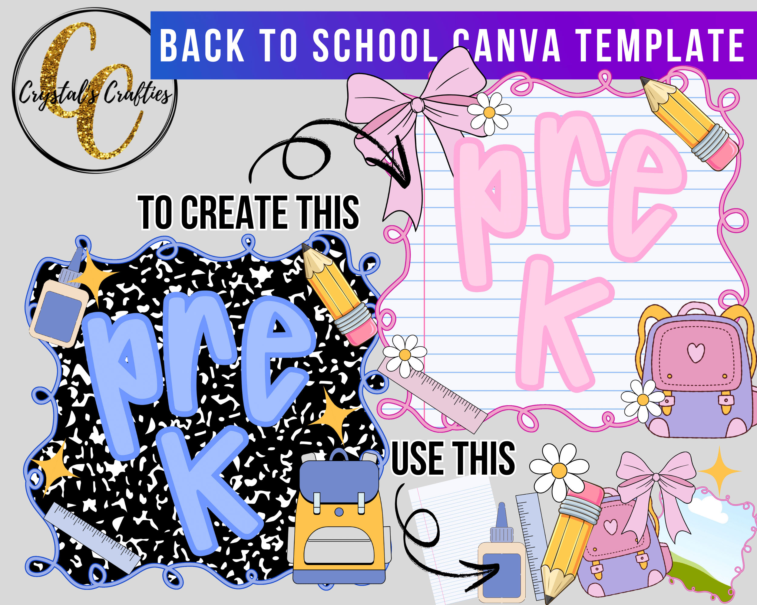 Back to School Canva Template - Payhip