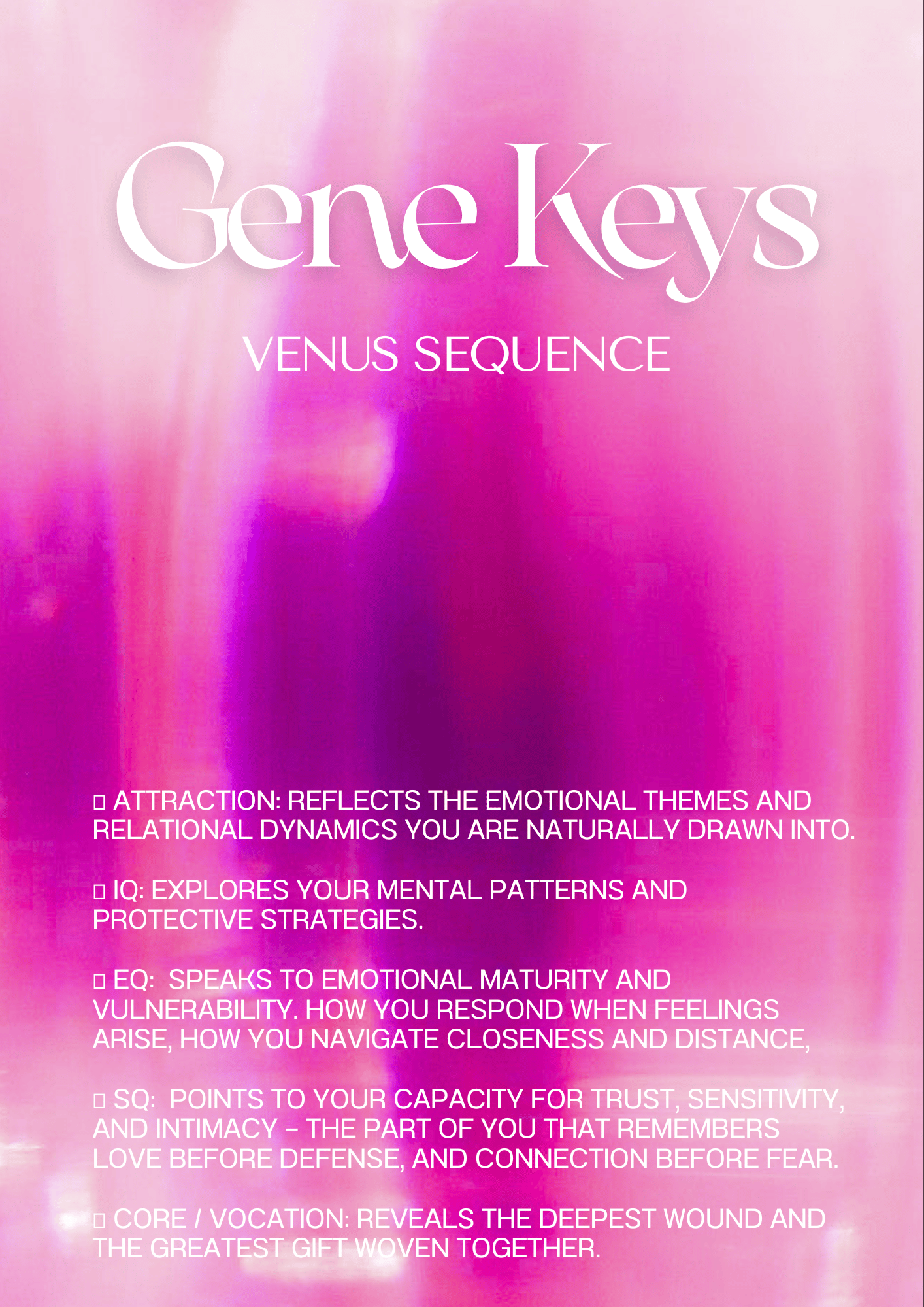 Gene Keys - Venus sequence (written) - Payhip