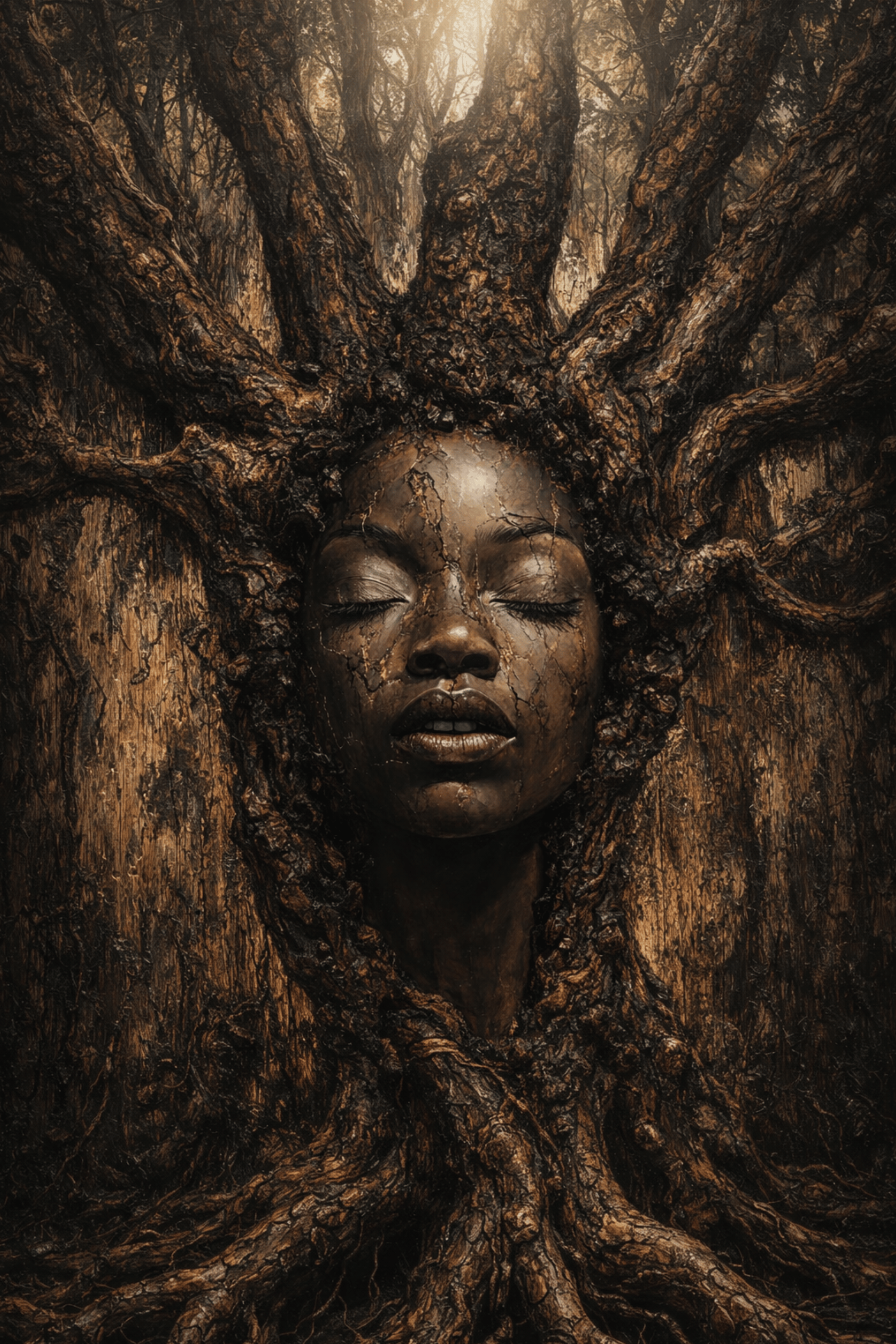 Black Woman Rooted in Earth & Memory - Payhip