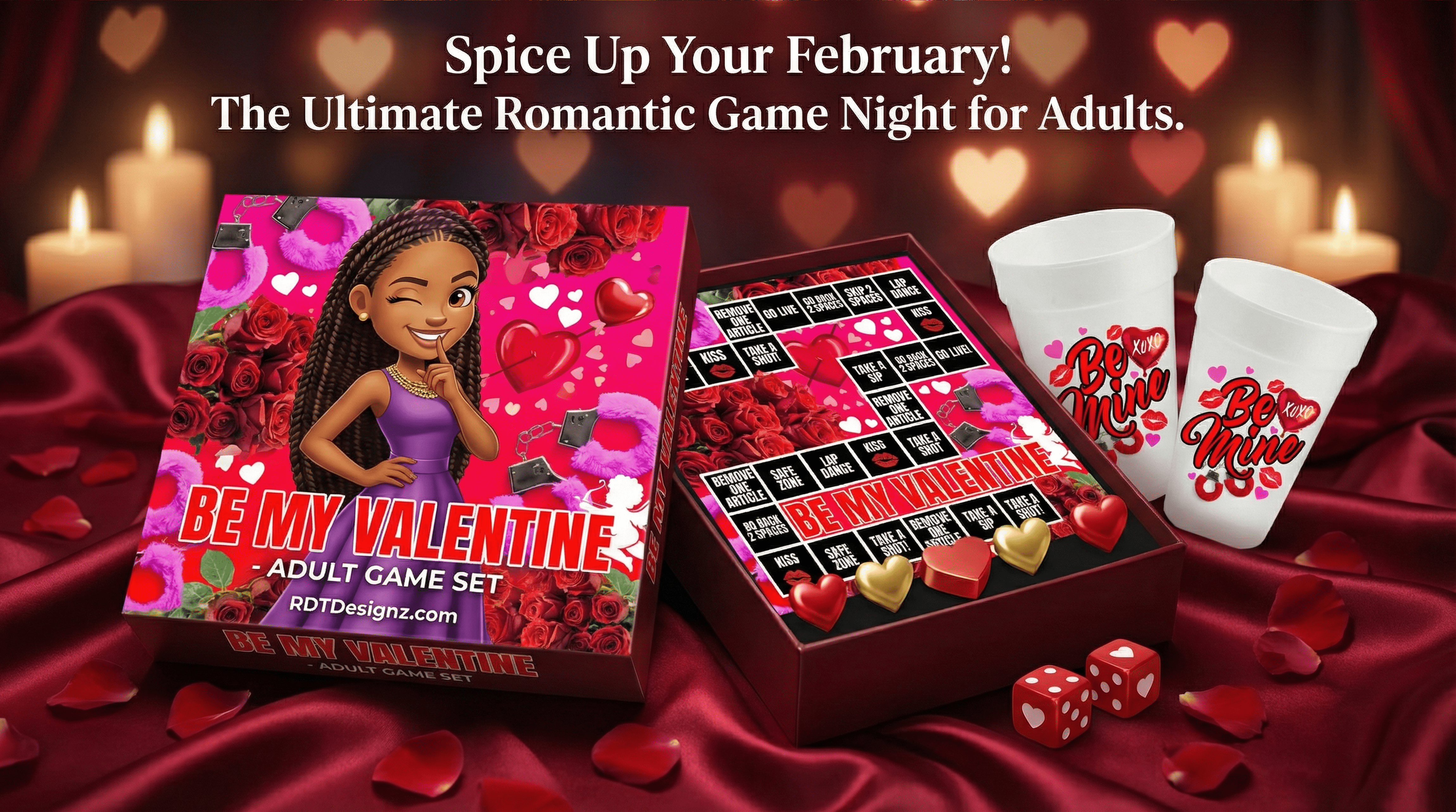 Valentine’s Day Game Board Templates (4) - Payhip