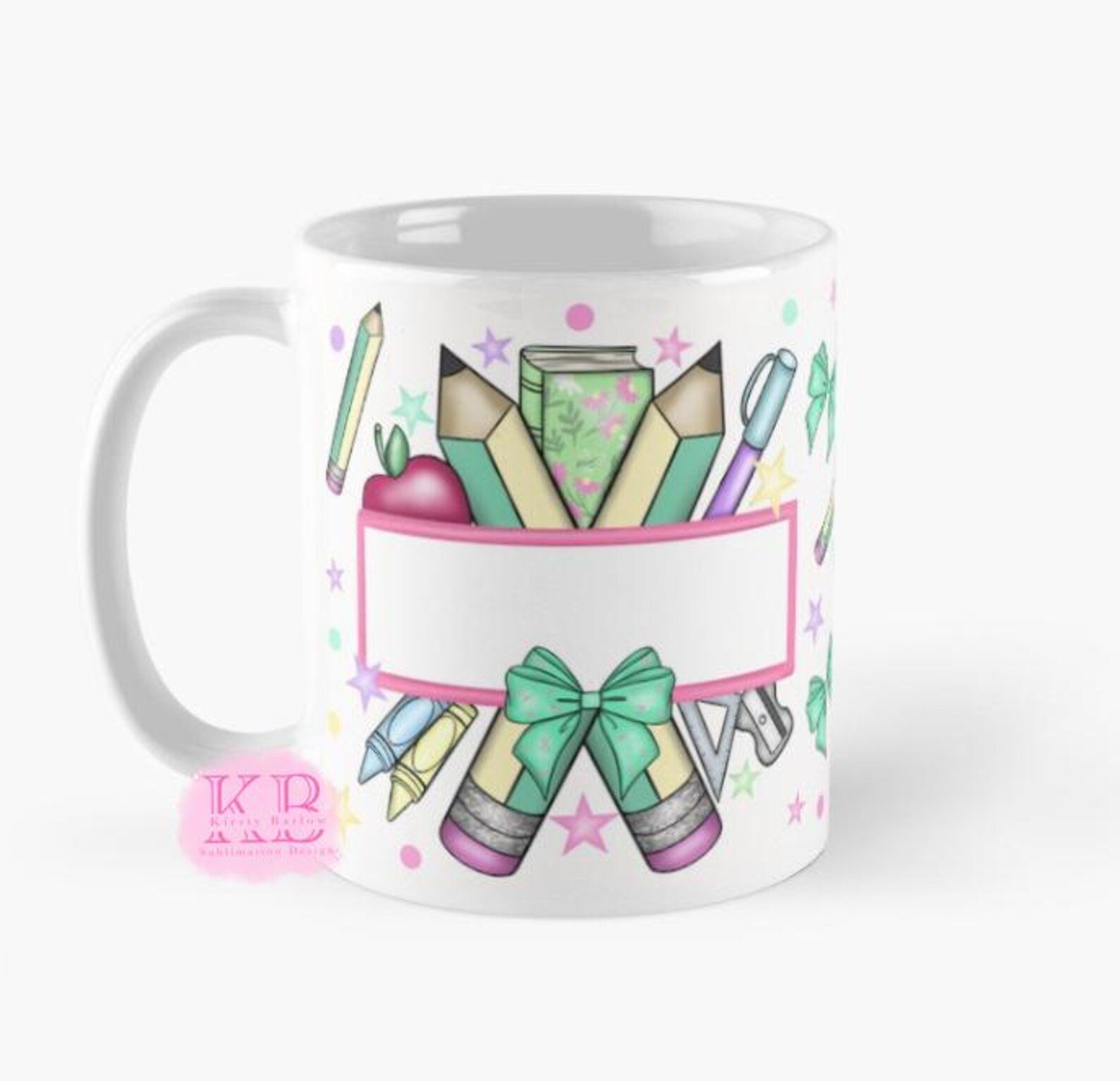 Teacher mug wrap - thank you design - end of school term - Payhip