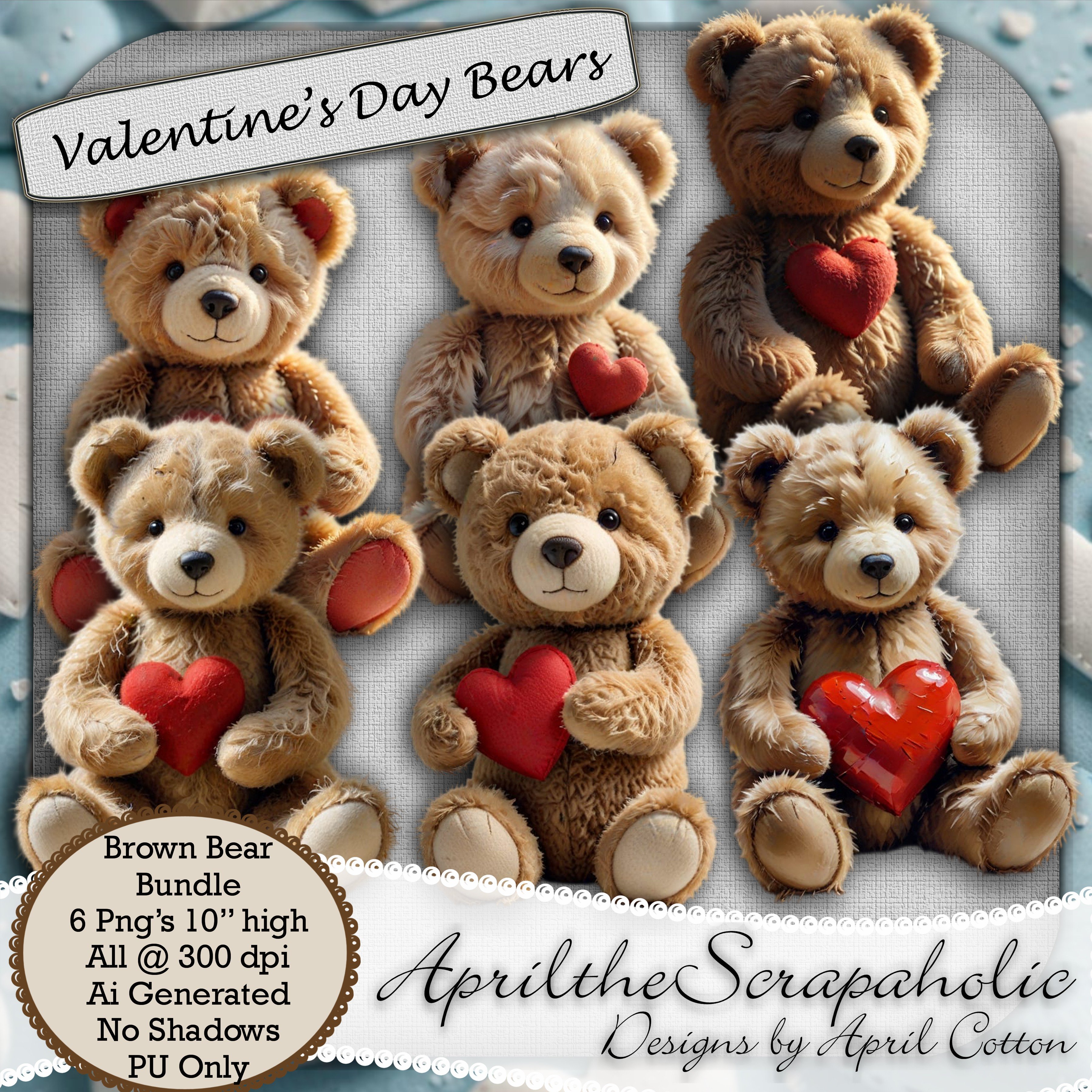 Valentine's Brown Bear Bundle - Payhip