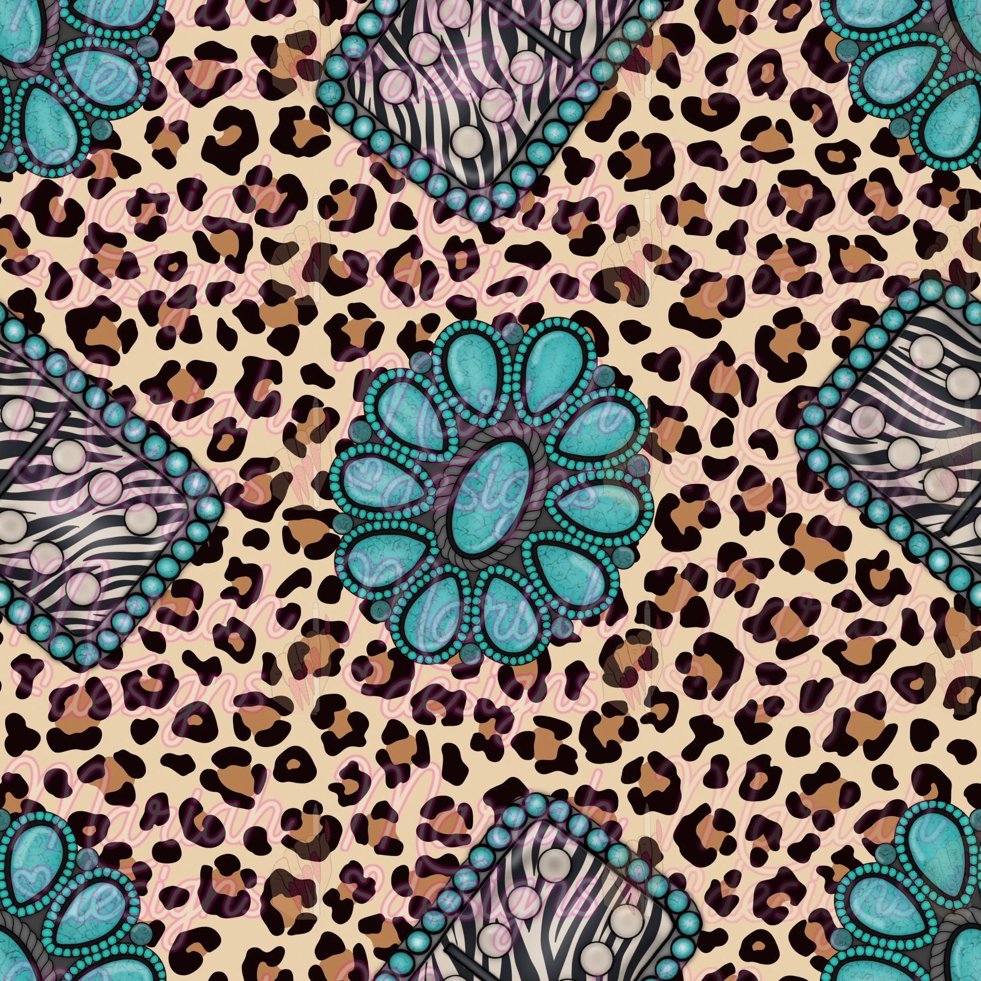Turquoise cheetah - Payhip