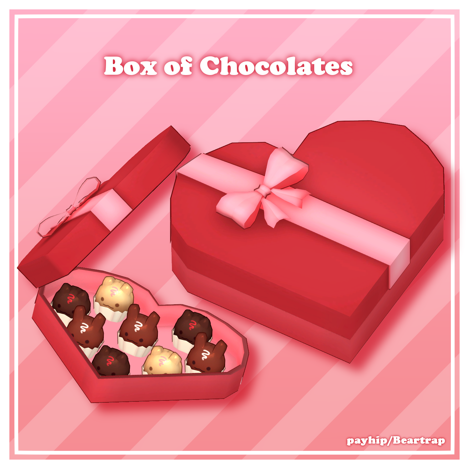 Box of Chocolates VRC Asset ( Valentines Prop ) - Payhip