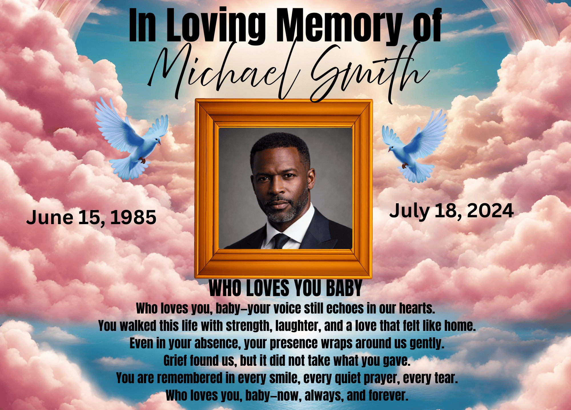 Editable Memorial Slate - Payhip