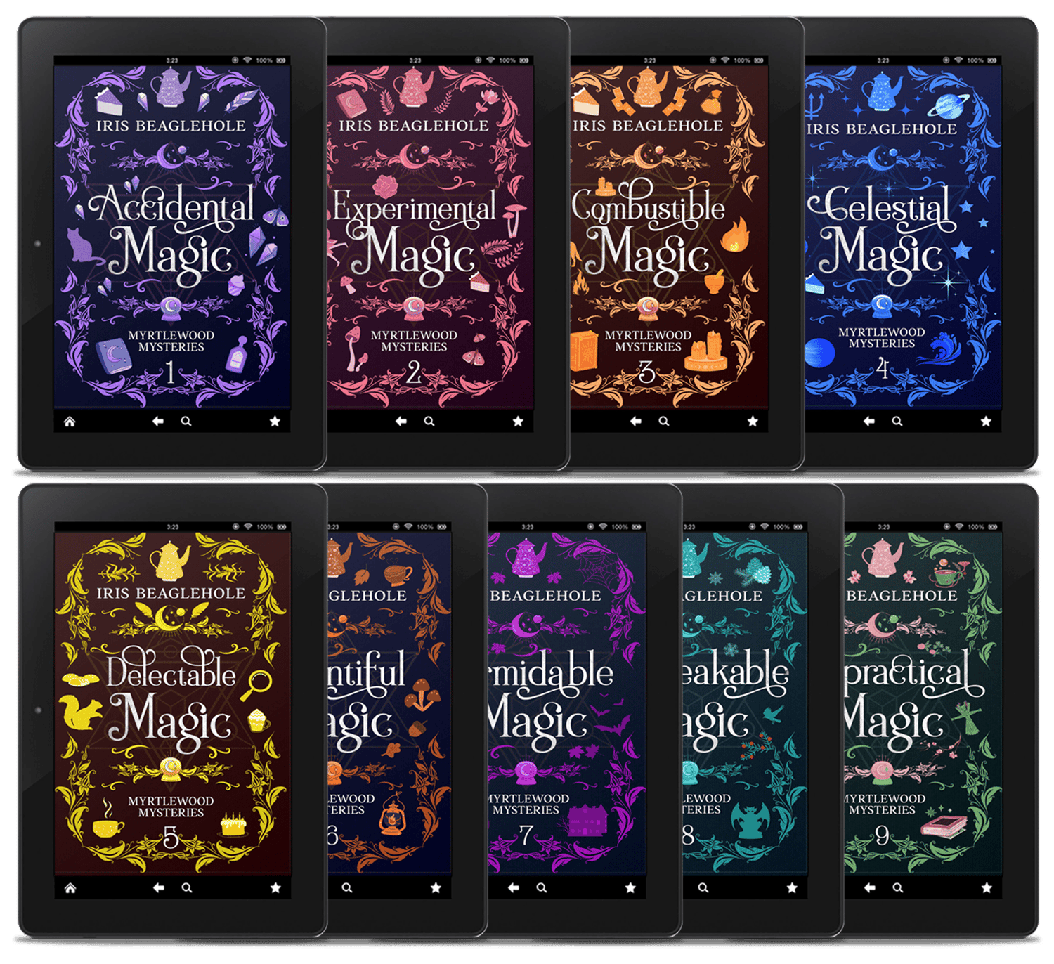 Iris Beaglehole - Myrtlewood Mysteries ebook series