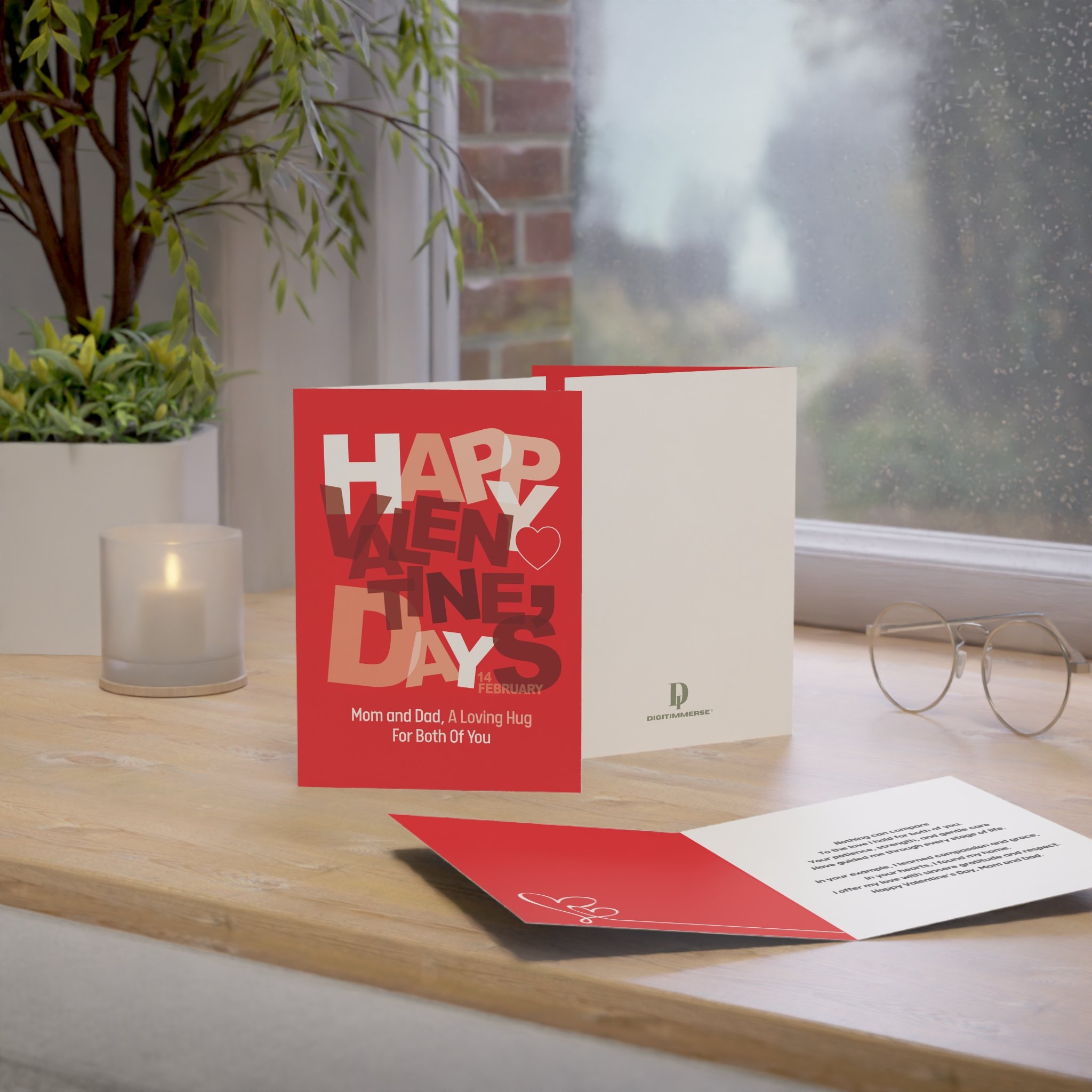 Digital Anniversary Poetry Greeting Card - Loving You More - Payhip