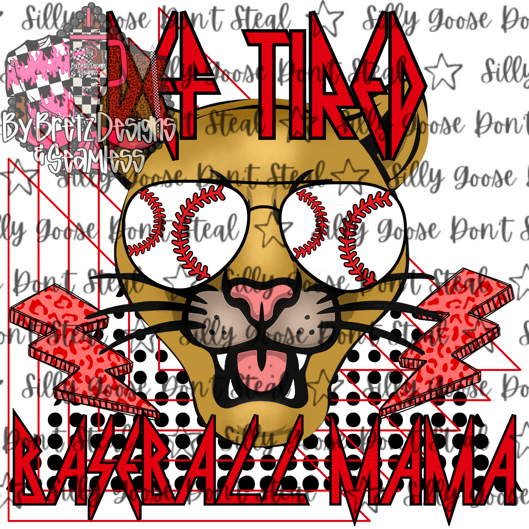Def Tired Baseball Mama - Payhip