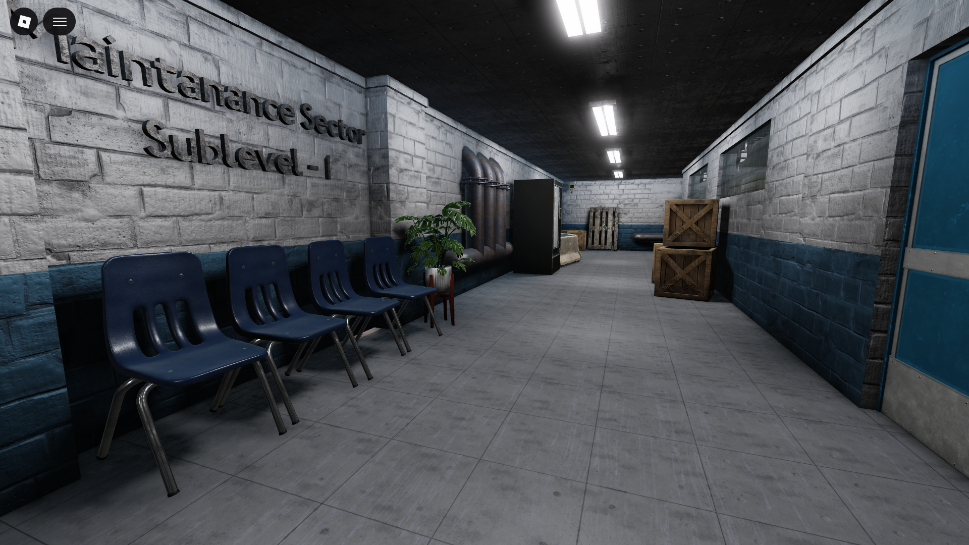 Maintenance Sector Facility – Roblox Industrial Roleplay Map