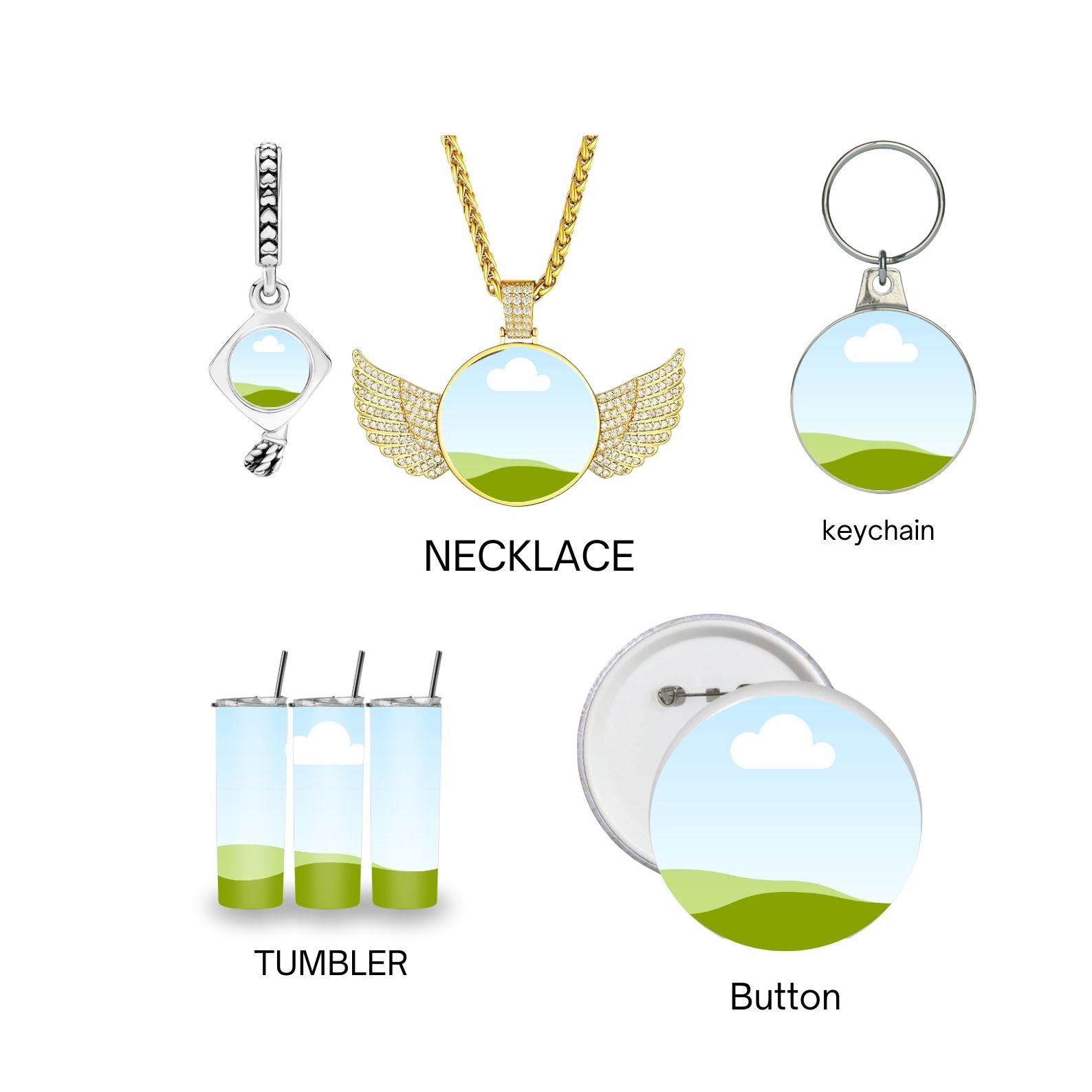 Memorial Mockup Bundle Canva Frame - Payhip