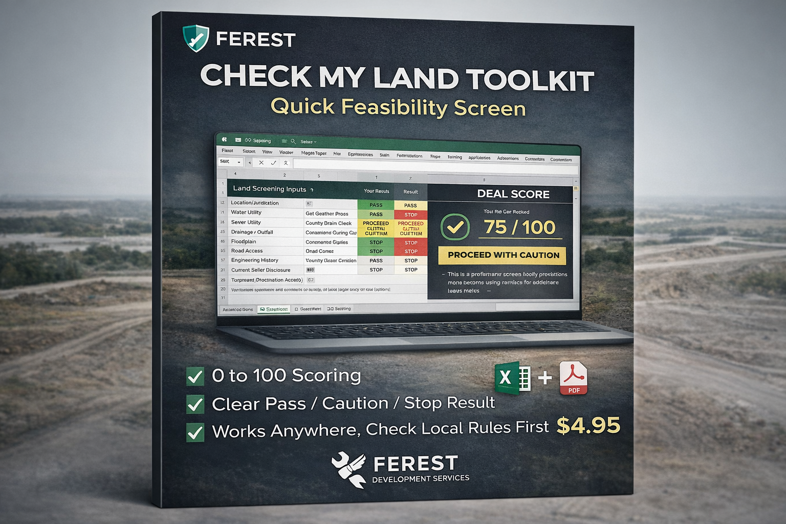Check My Land Toolkit (Excel Guide) - Payhip