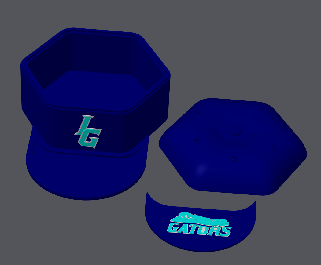Illinois Gators Baseball Hat Gift Box – 3D Print File - Payhip