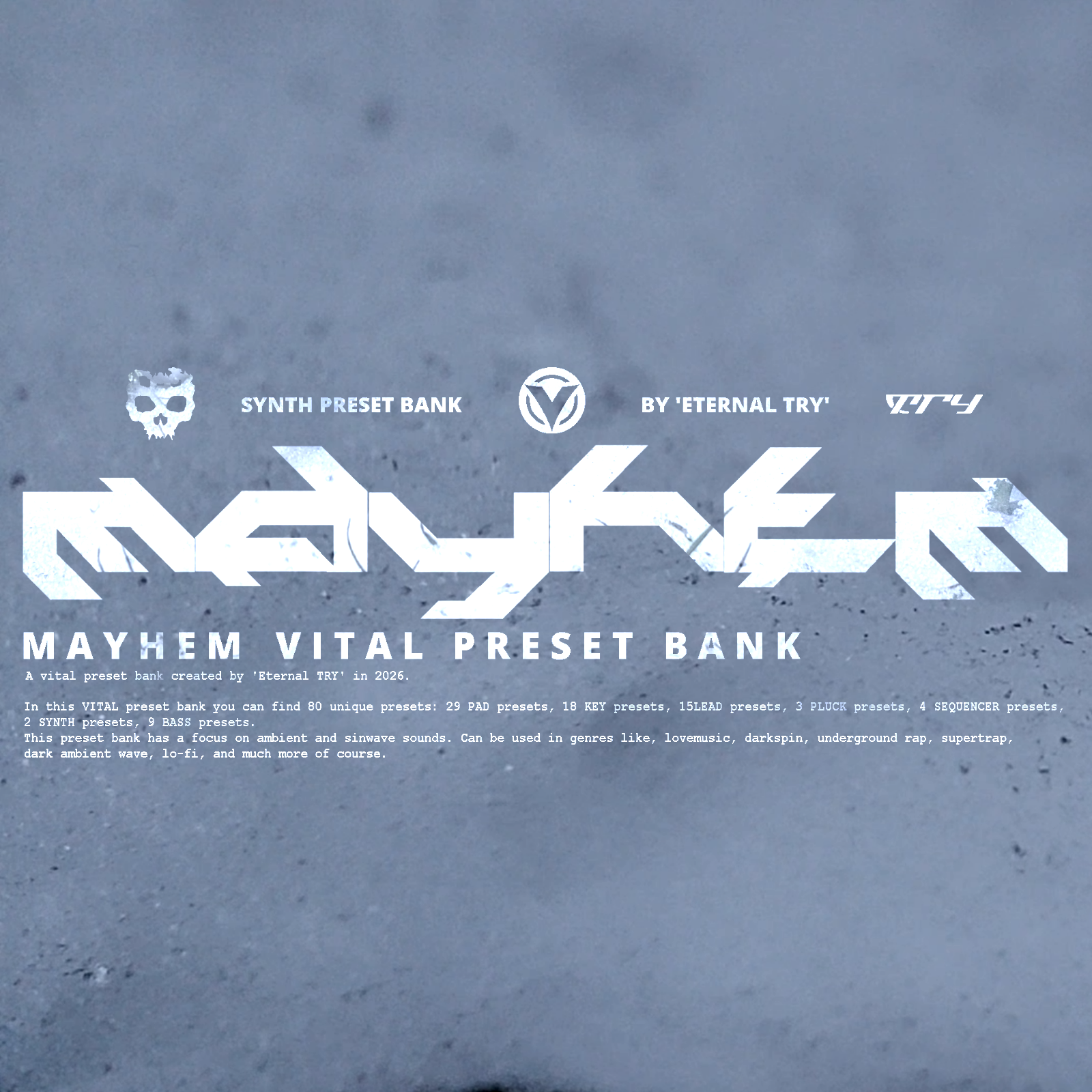 MAYHEM - vital preset bank [80 presets] - Payhip