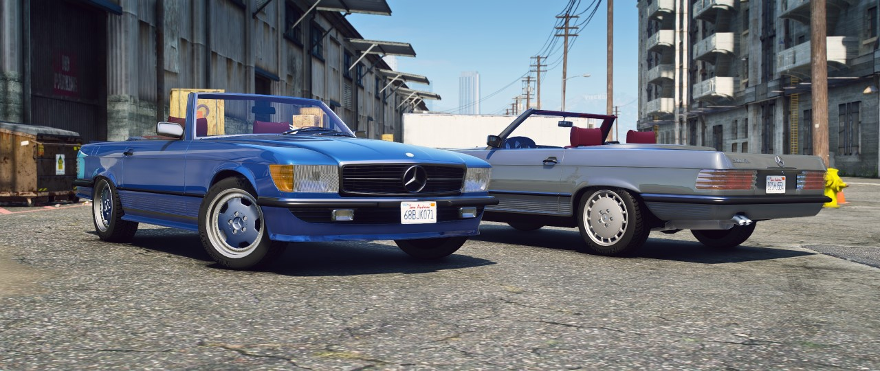 Mercedes Benz 500 SL 1985 AMG - Payhip