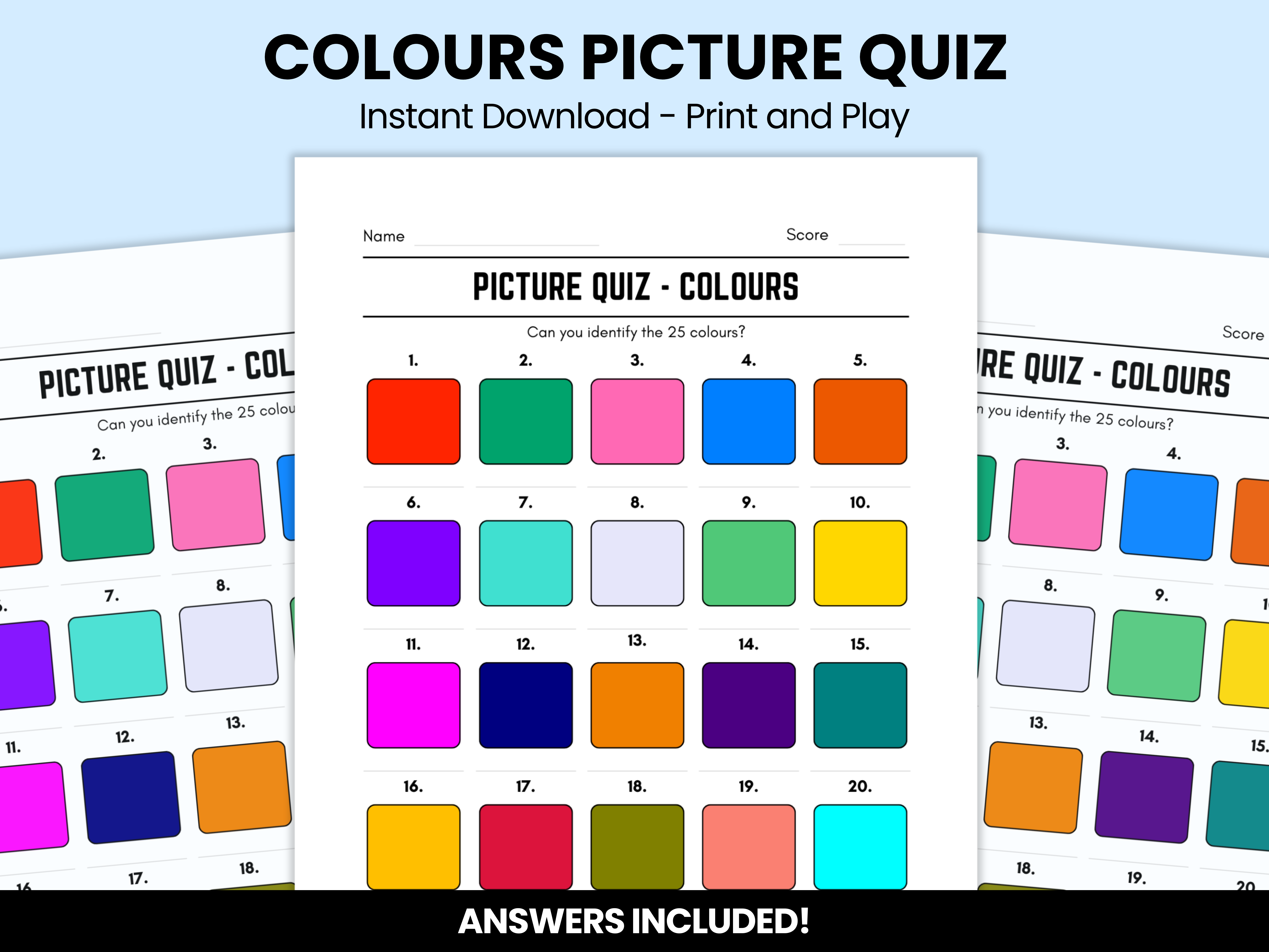 Mikko Games - Table Quizzes