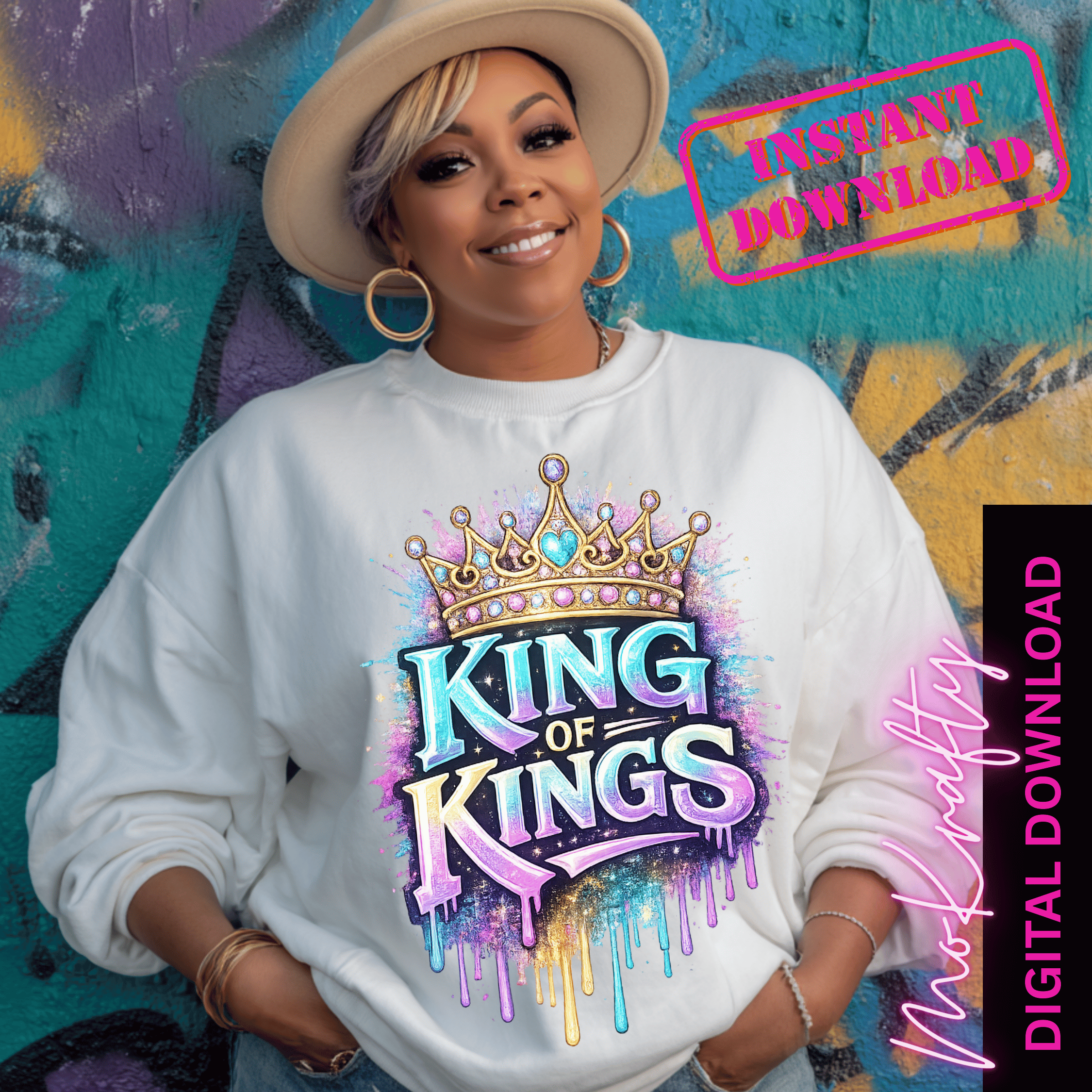King of Kings Crown PNG, Christian Royalty Graphic, Faith Based T Shirt ...