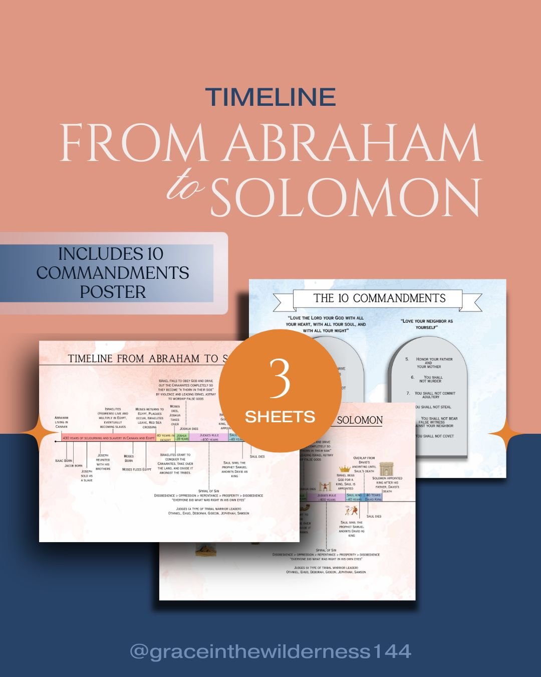 Timeline from Abraham to Solomon - Payhip