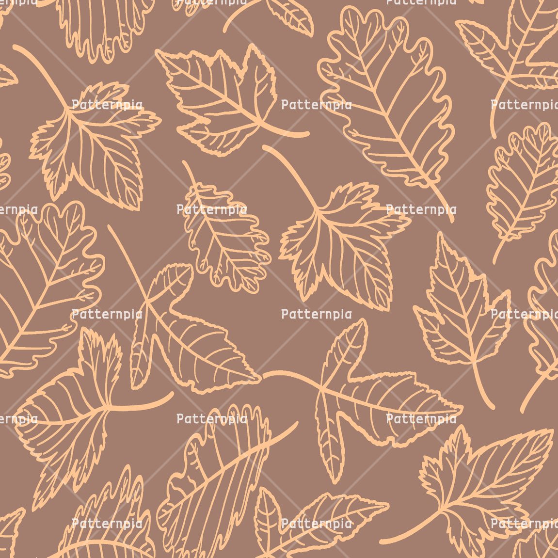 Patternpia Seamless Repeat Textile Pattern PSD JPG – Terracotta ...