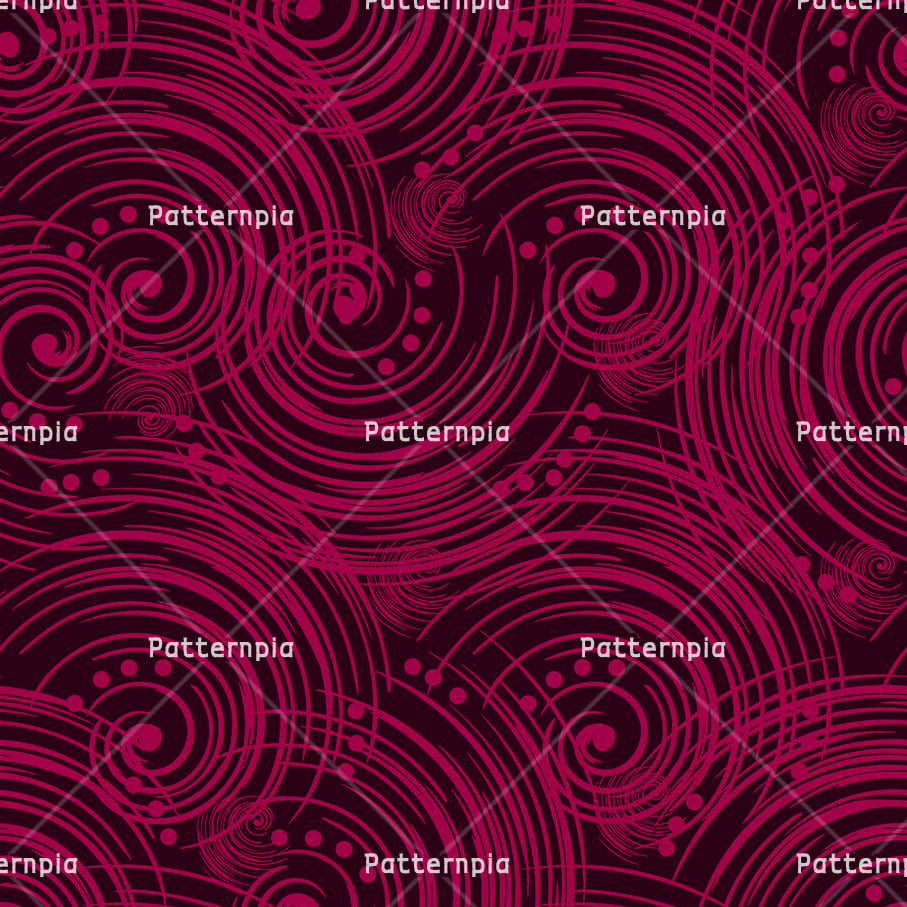 Patternpia Seamless Repeat Textile Pattern PSD JPG – Crimson Swirl ...
