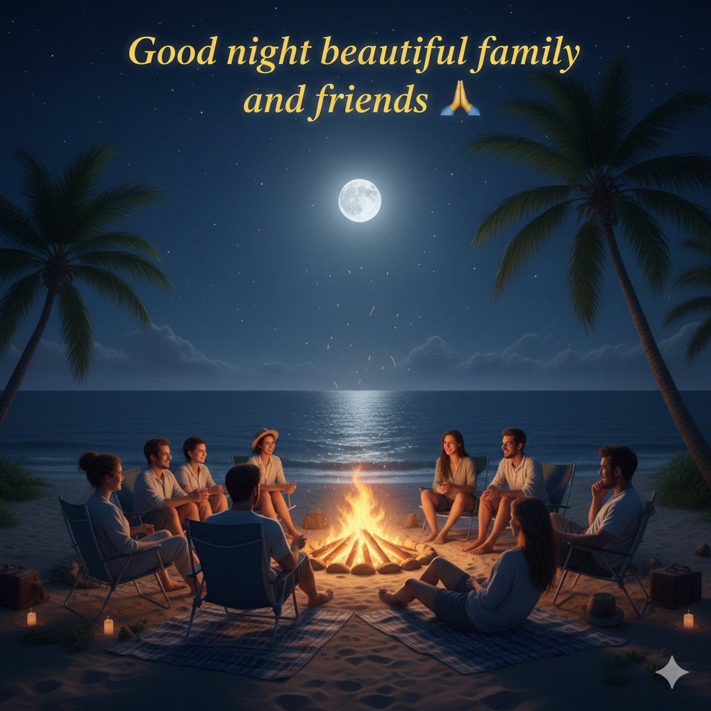 A breathtaking good night beach scene - Payhip