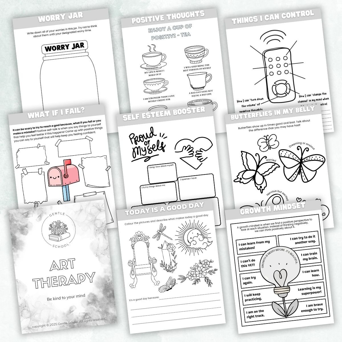Art Therapy Workbook