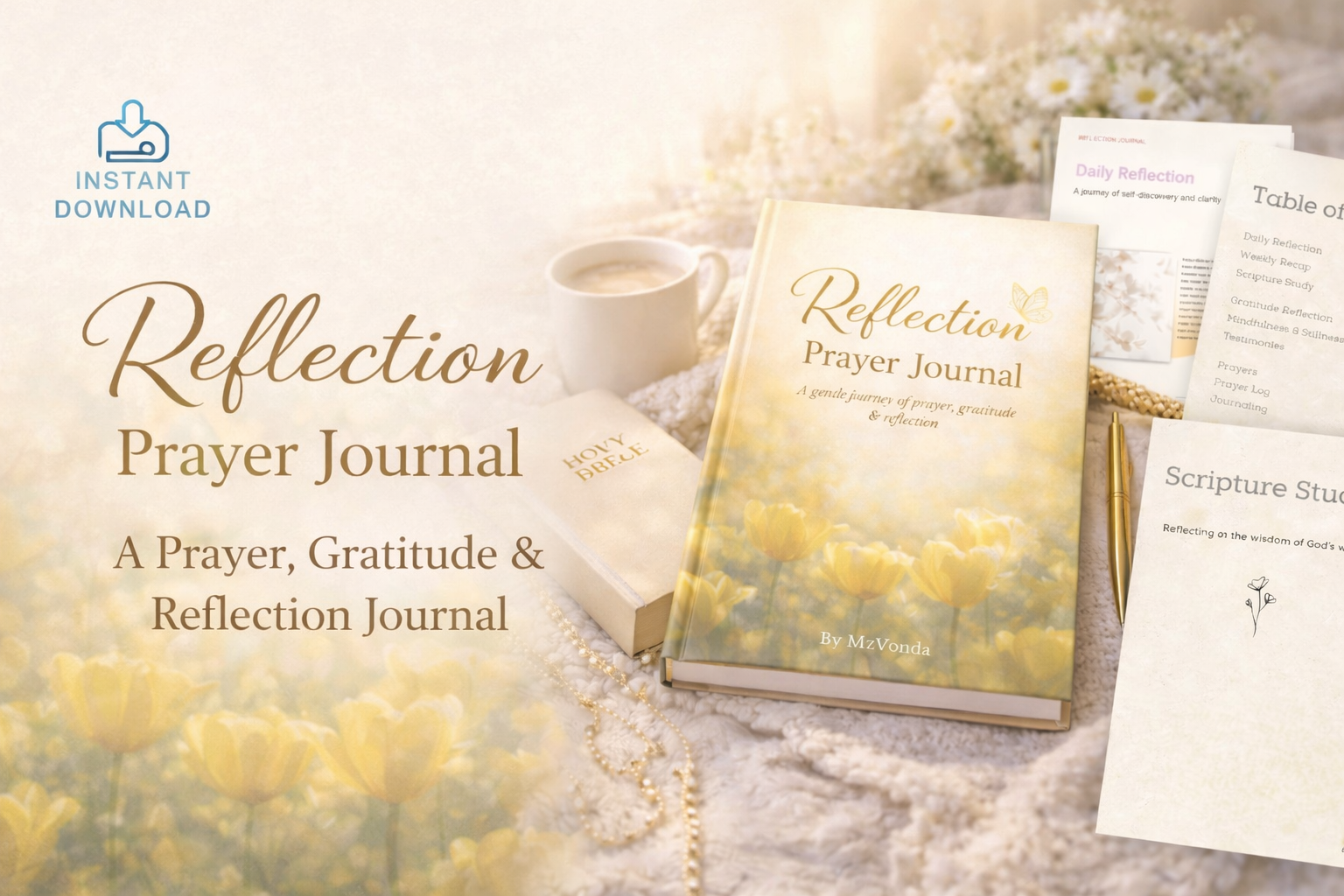 Prayer, Gratitude & Reflection Journal (230 Pages) – A Faith-Based ...