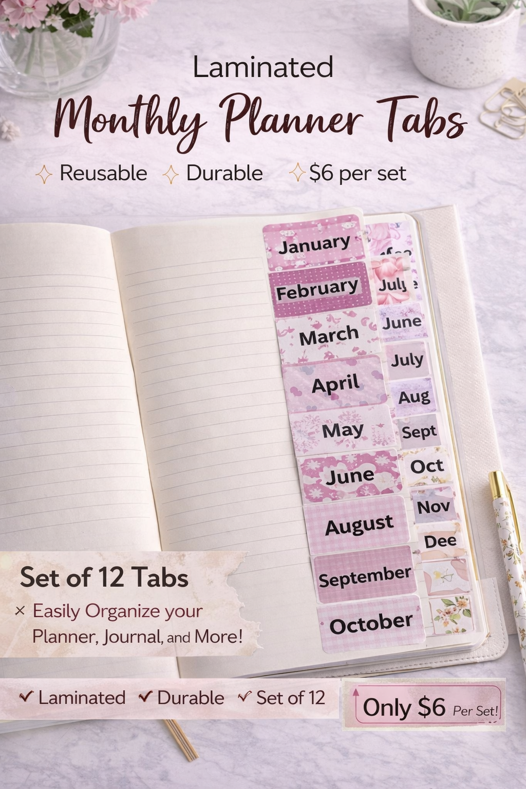 Monthly tabs - Payhip