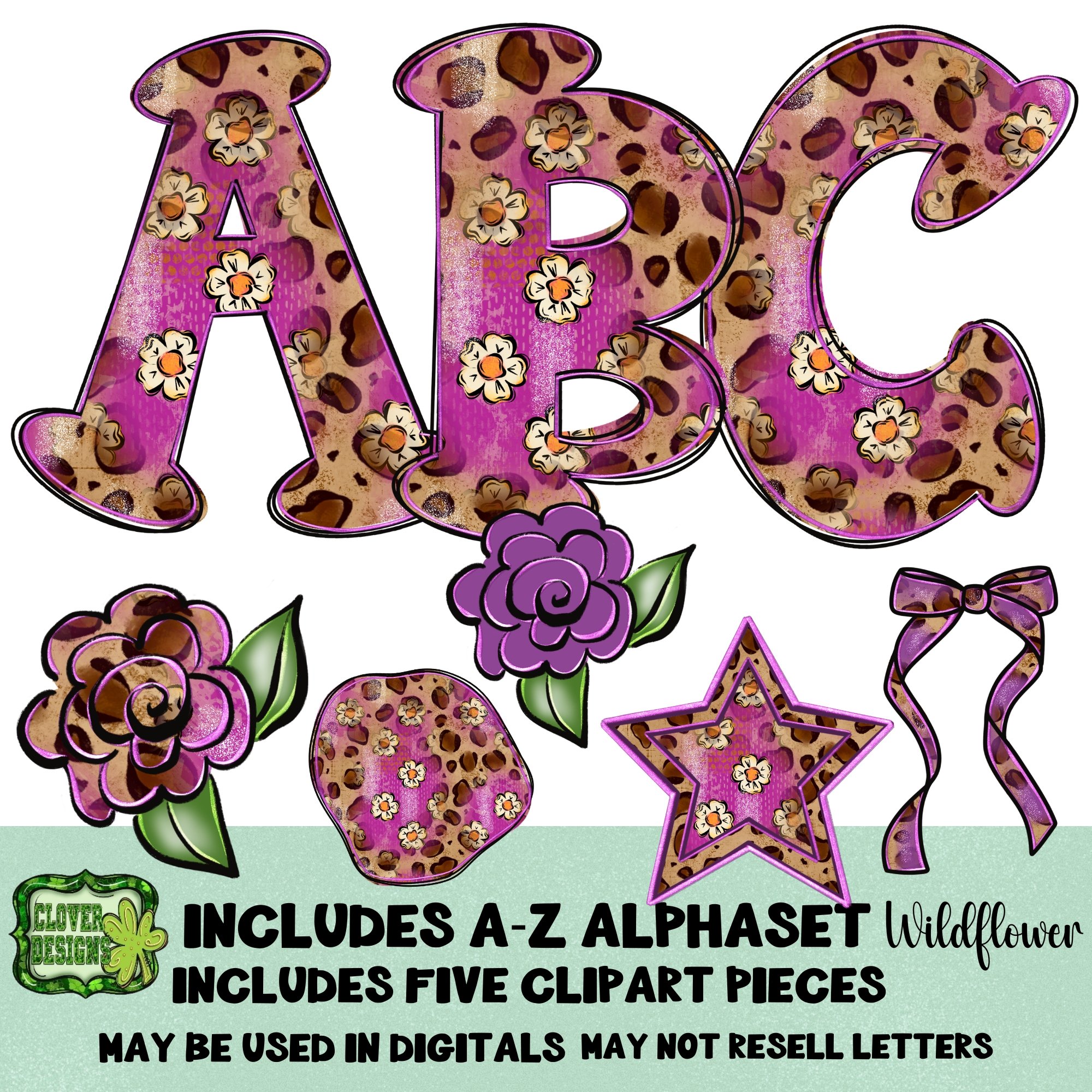 Wildflower Alpha Set - Payhip