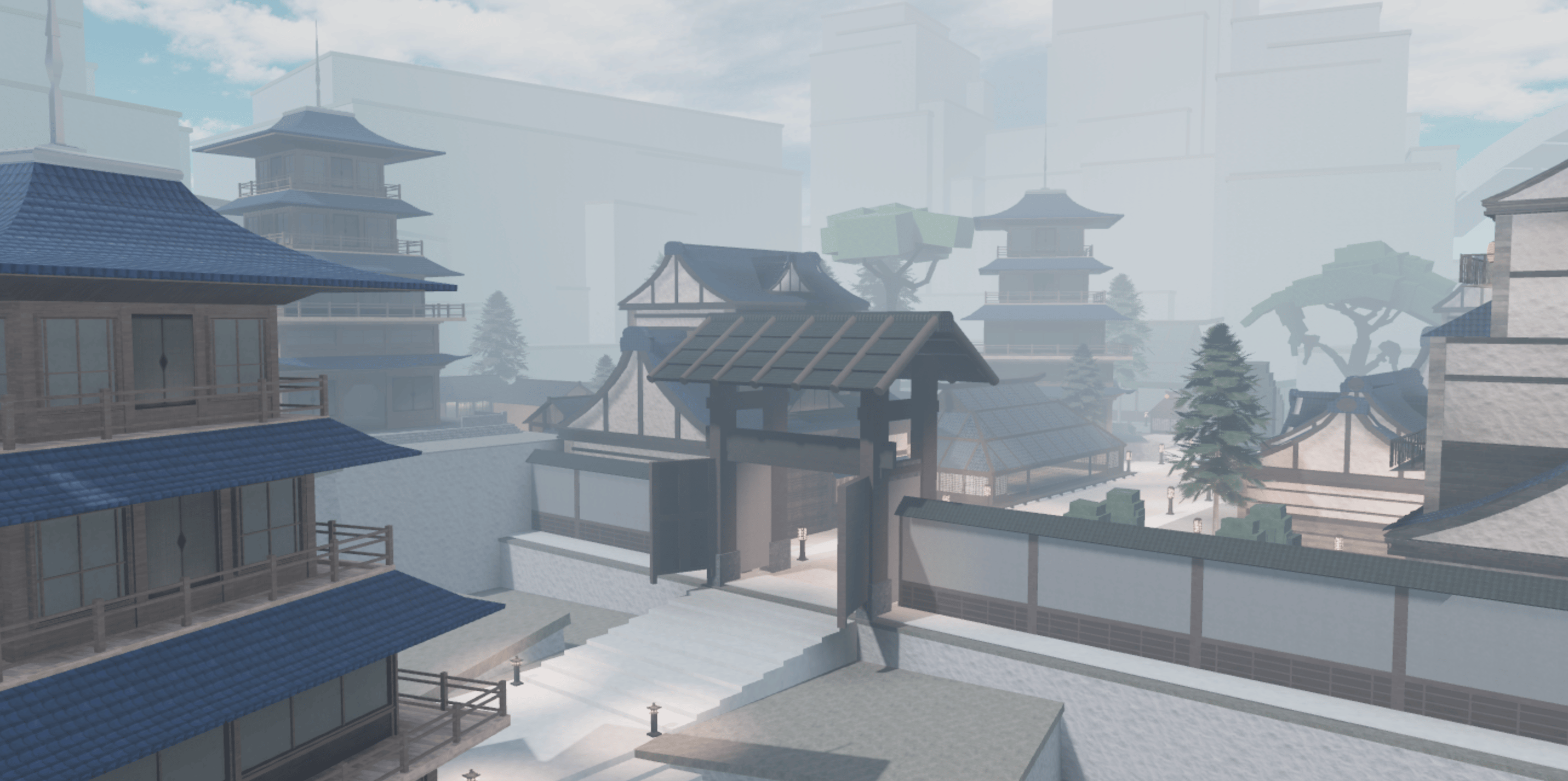 Roblox Hillside RPG Japanese Village Map