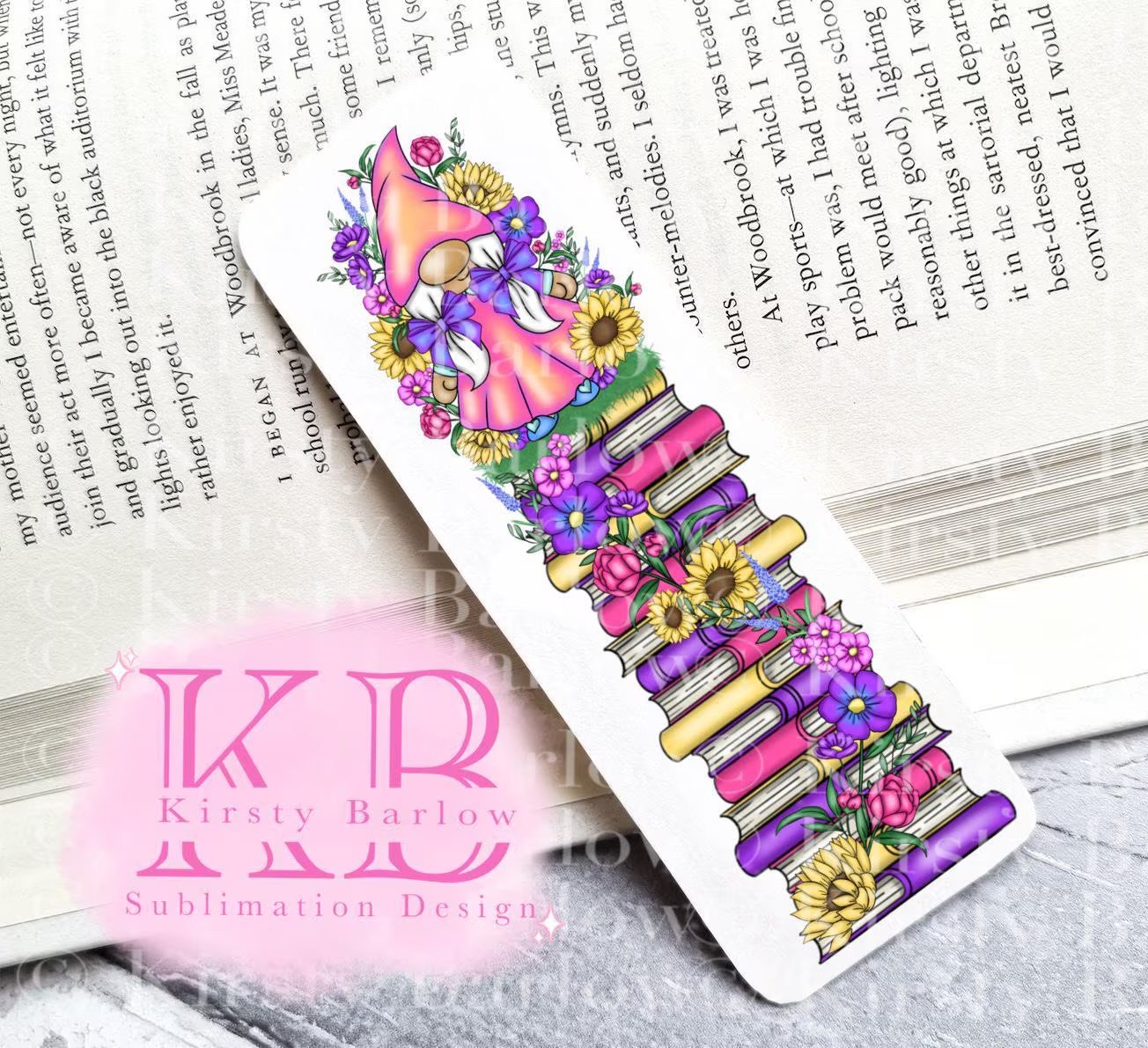 Wildflower gonk gnome bookmark design - Payhip