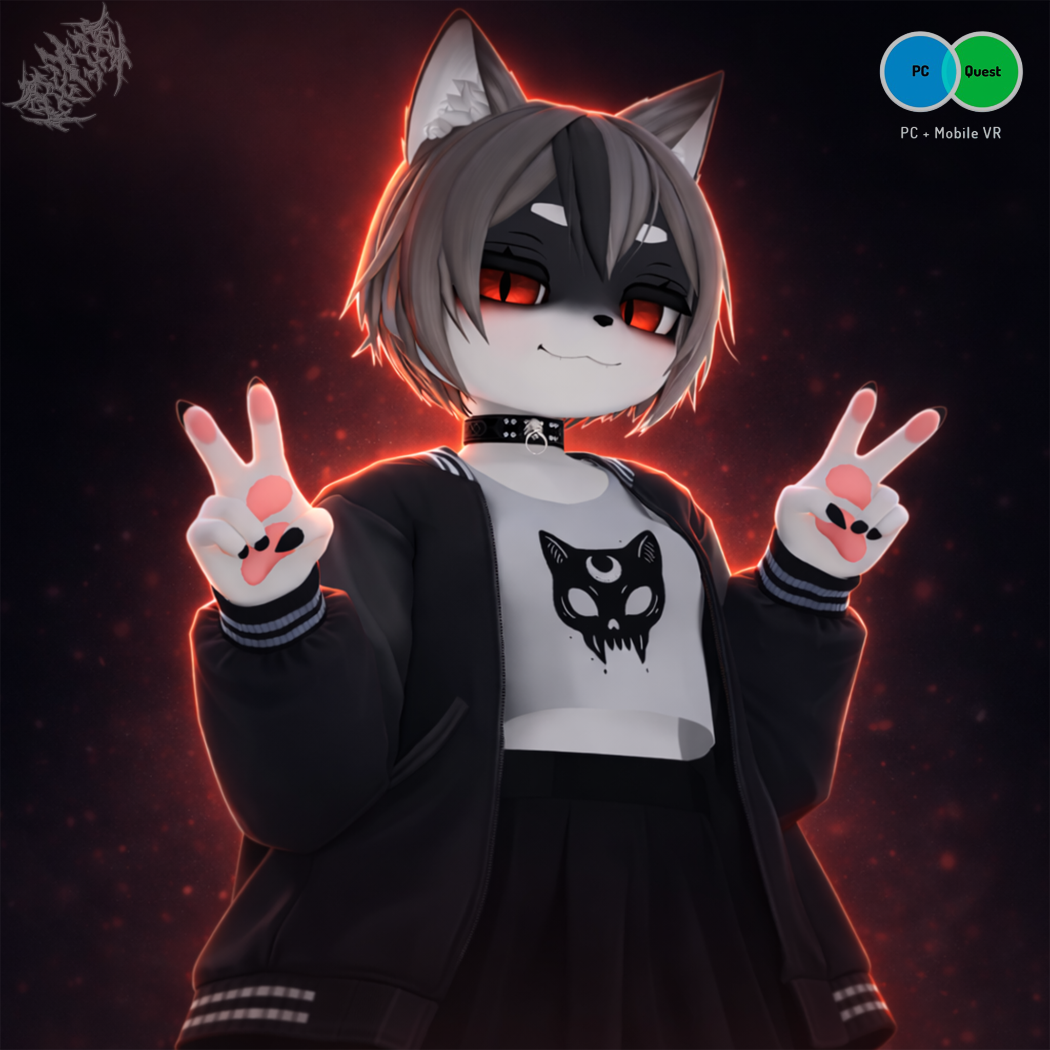 Lilith - PC & Quest - Deira VRChat Furry Avatar - Payhip