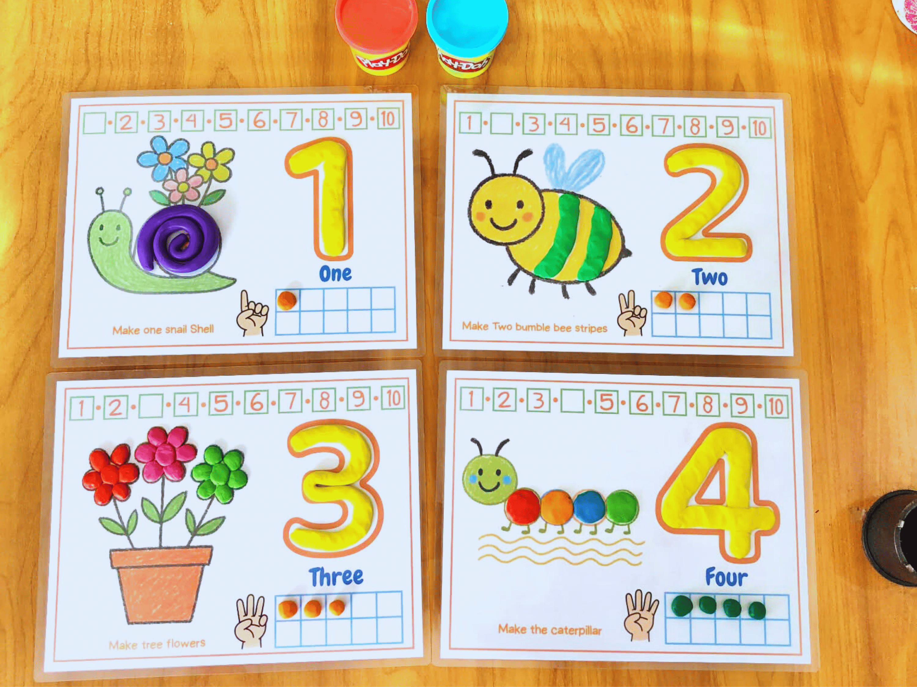 Numbers Play Dough Mats - Payhip