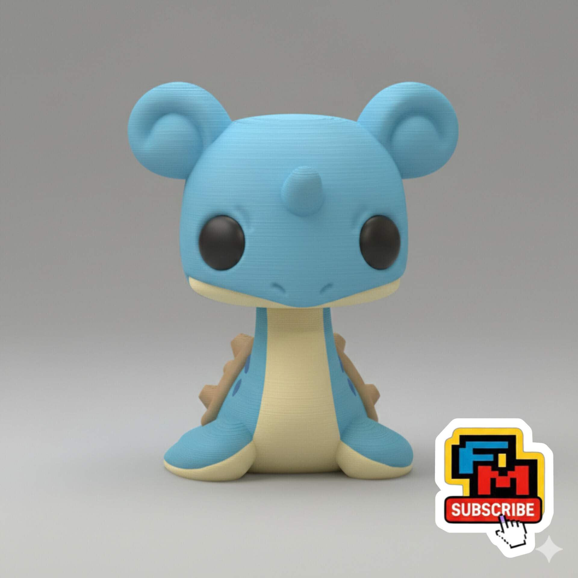 Lapras – Funko Style 3D Printable Model (Fan Art) - Payhip
