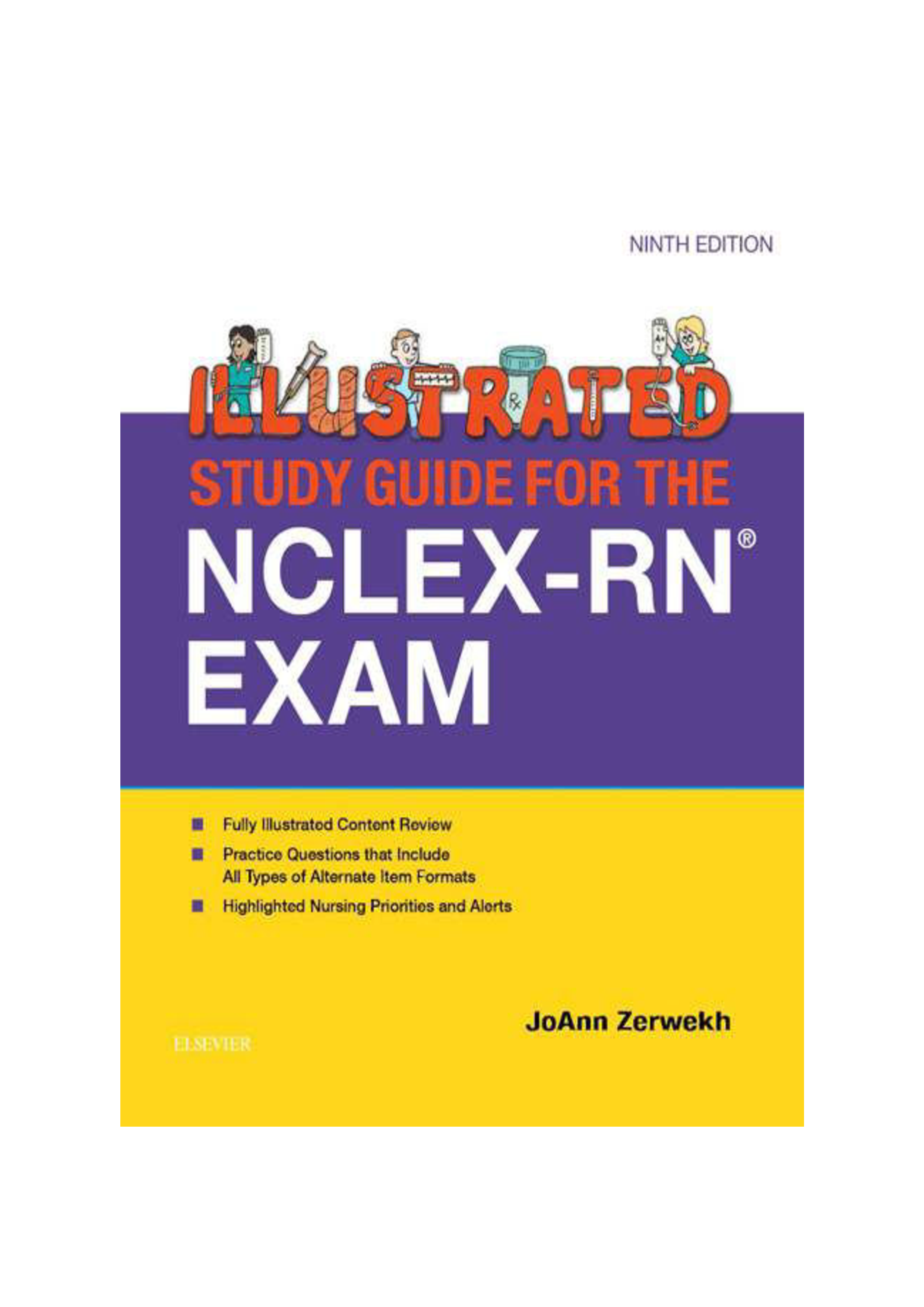 NCLEX-RN Illustrated Study Companion 2026 – Zerwekh 9th Ed (INSTANT PDF ...
