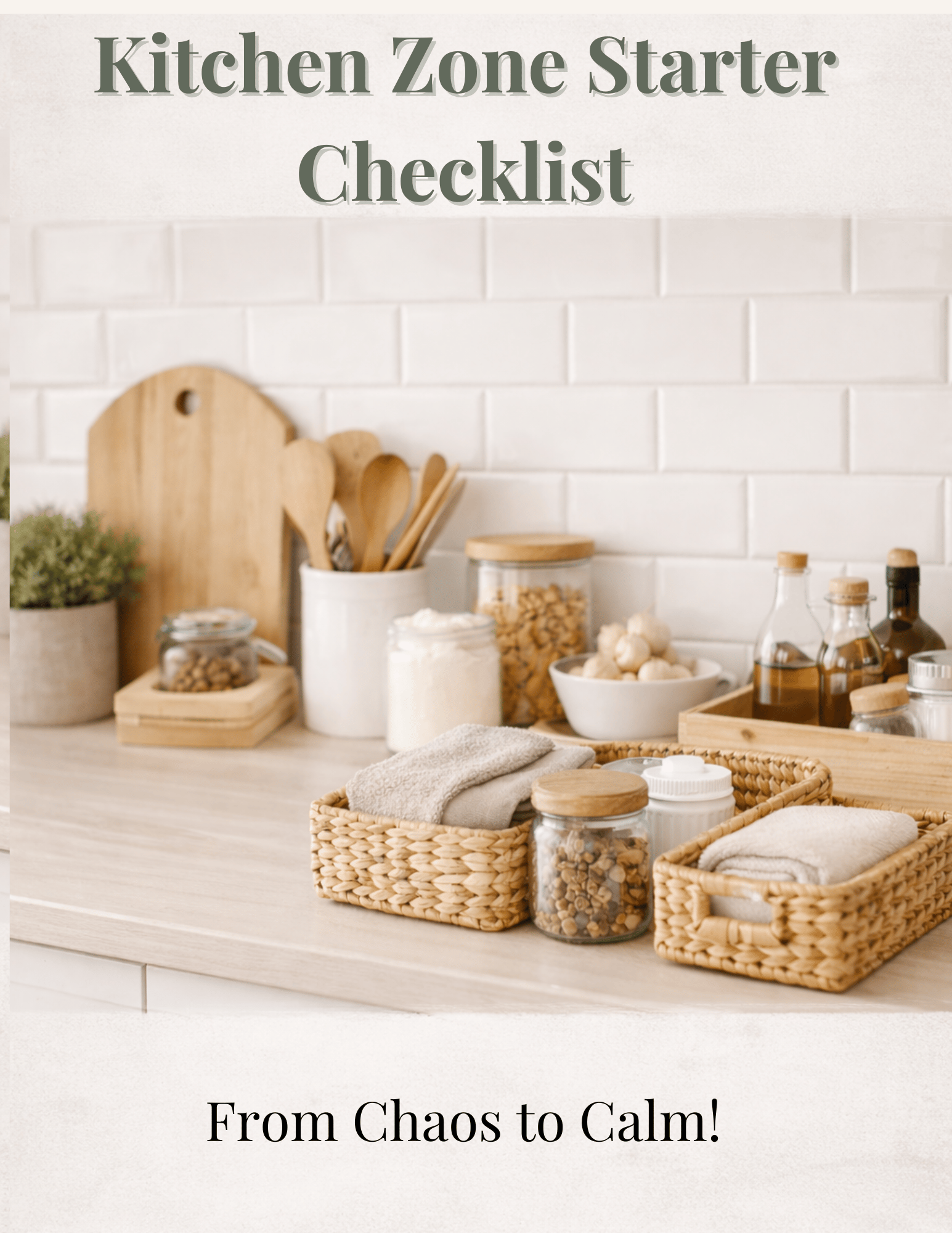 Kitchen Zone Starter Checklist - Payhip